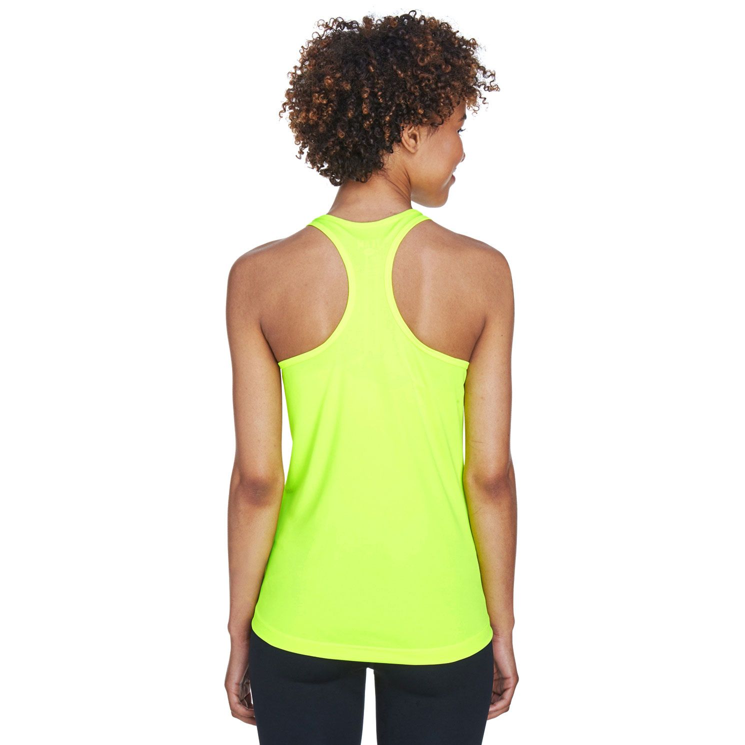 Team 365 TT11WRC Ladies Zone Performance Racerback Tank - Safety Yellow ...