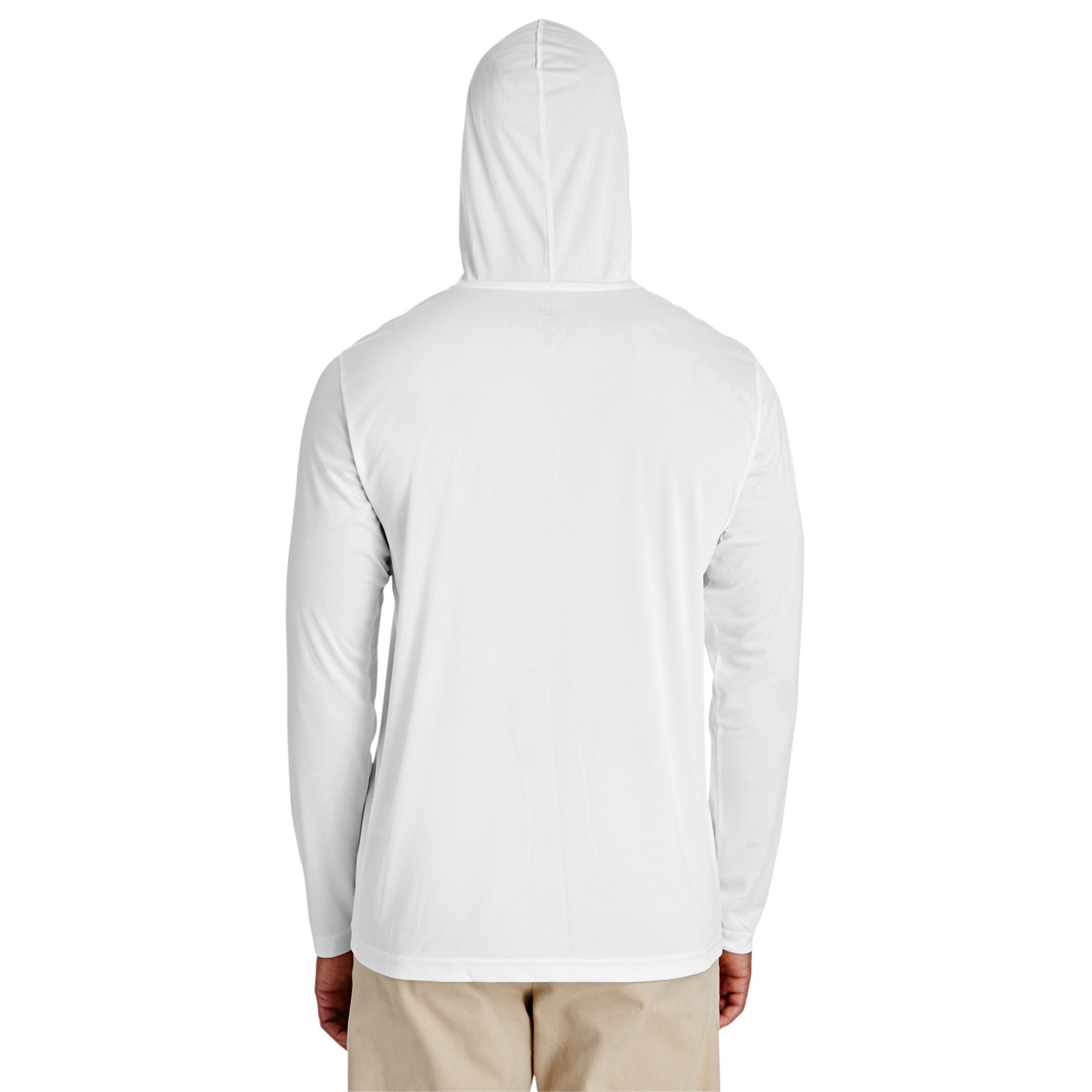 Team 365 TT41 Men's Zone Performance Hoodie - White | Full Source
