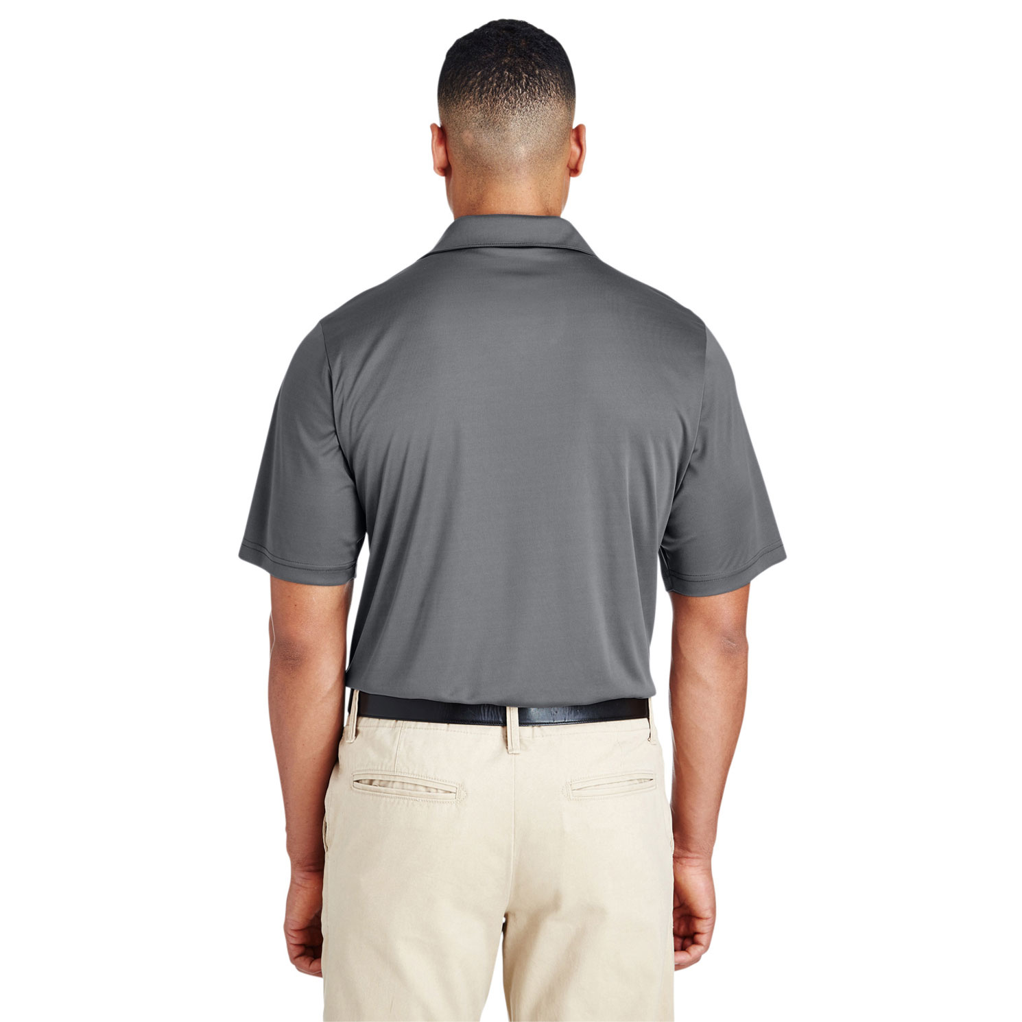 Team 365 TT51 Men's Zone Performance Polo - Sport Graphite | Full Source