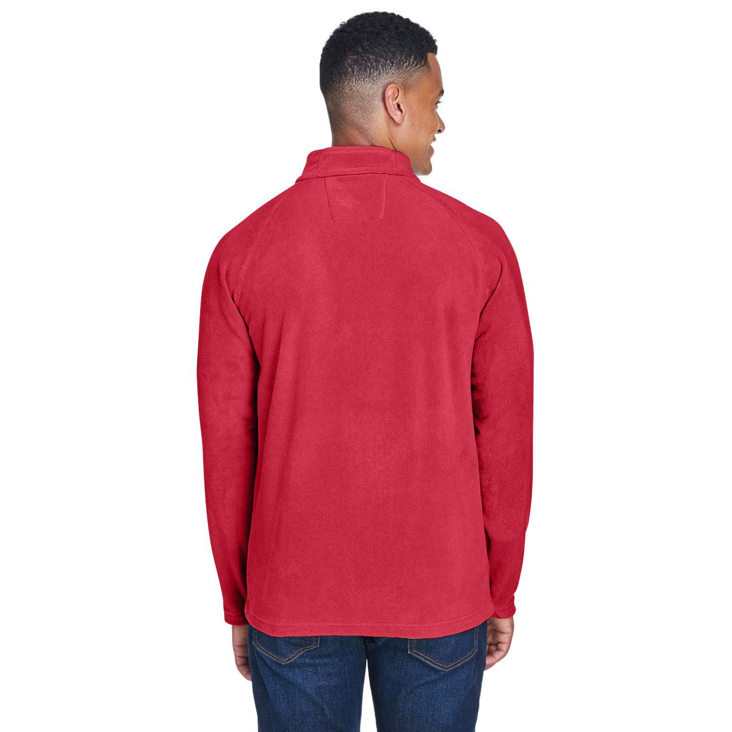 Team 365 TT90 Men's Campus Microfleece Jacket - Sport Red | Full Source