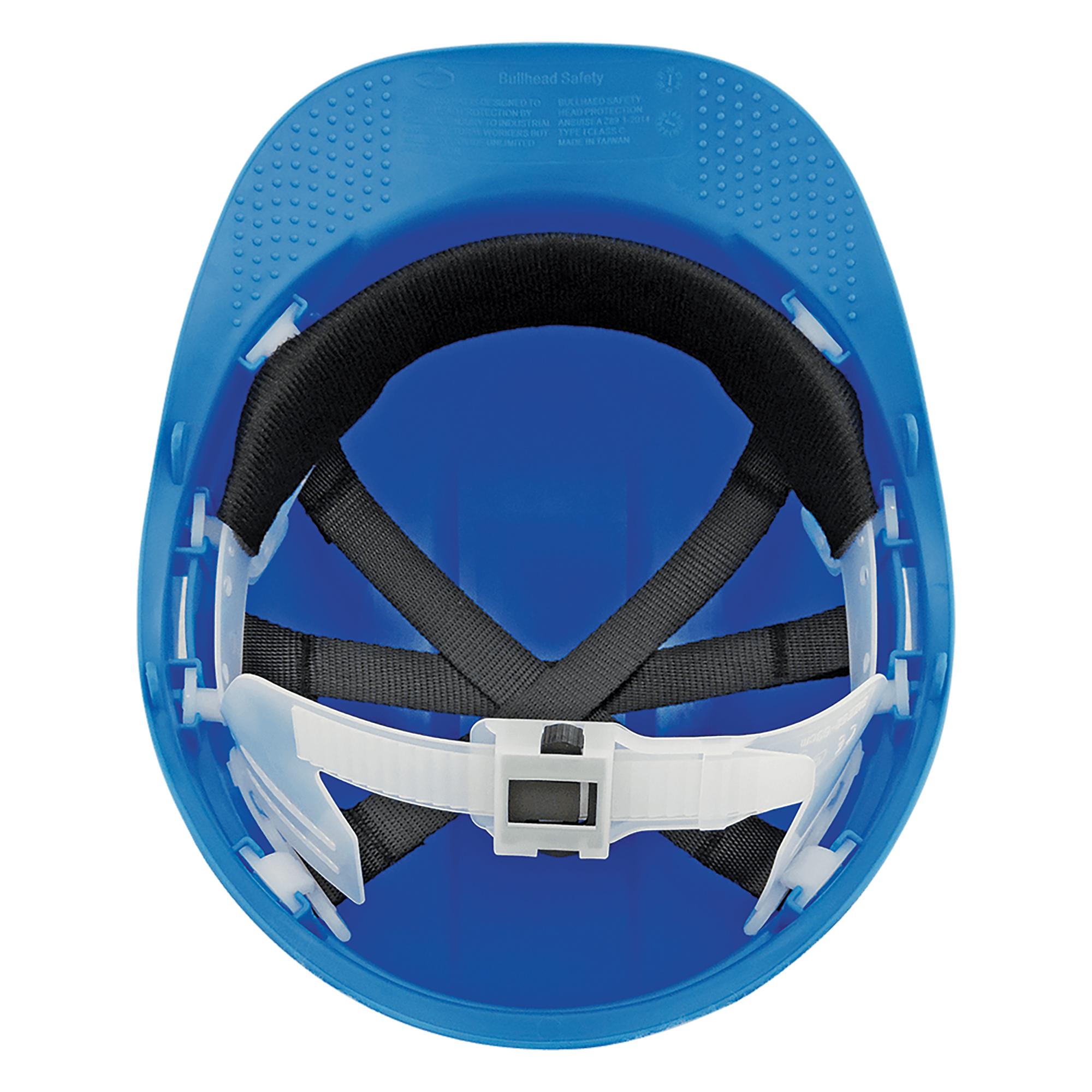 Bullhead Safety HH-C1 Cap Style Hard Hat - 6-Point Pinlock Suspension ...