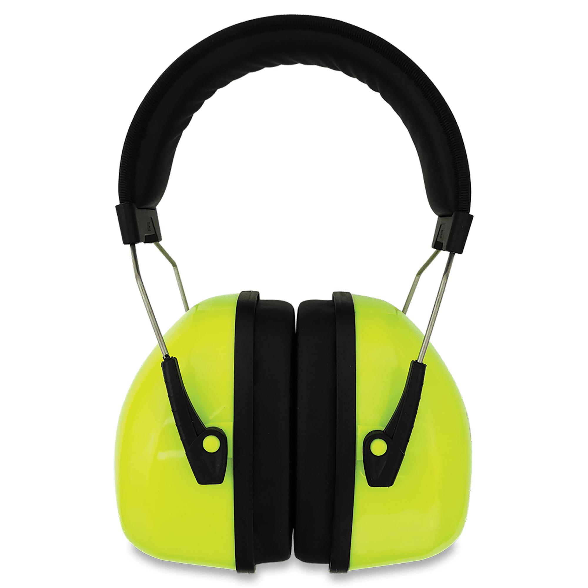 Bullhead Safety HP-M4 Premium High-Visibility Padded Band Earmuffs ...