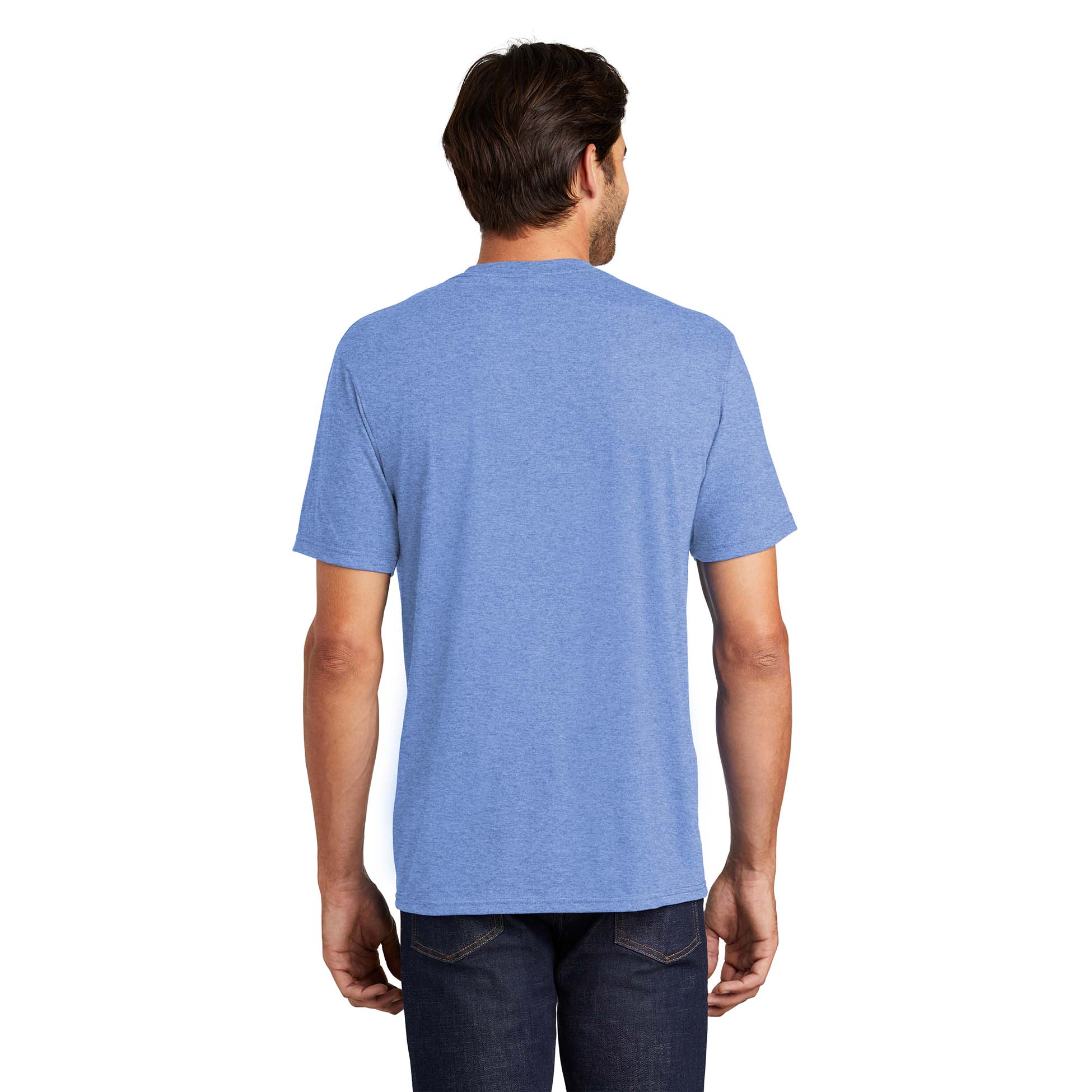 District DM130 Perfect Tri Crew Tee - Maritime Frost | FullSource.com