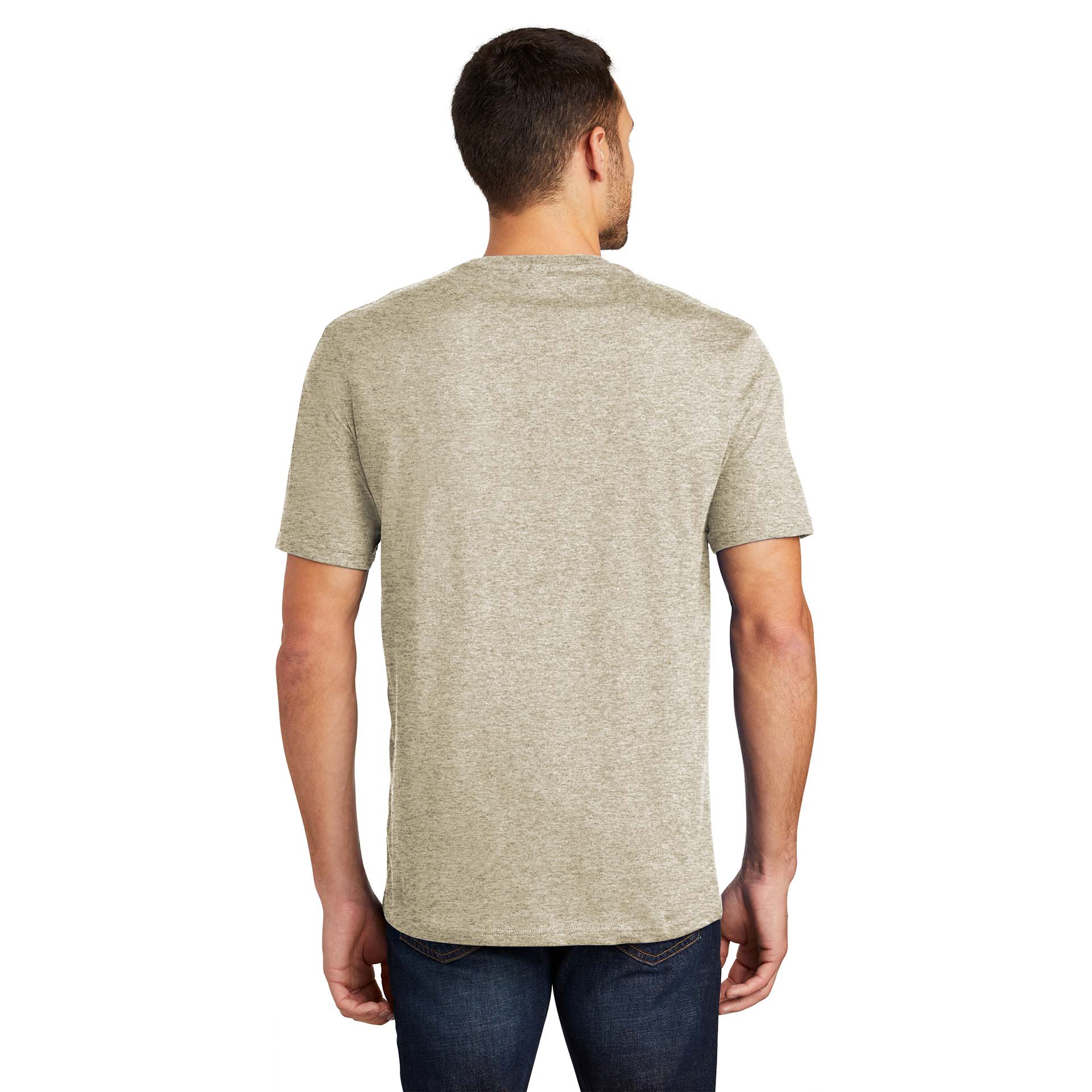 District DT104 Perfect Weight Tee - Heathered Latte | Full Source