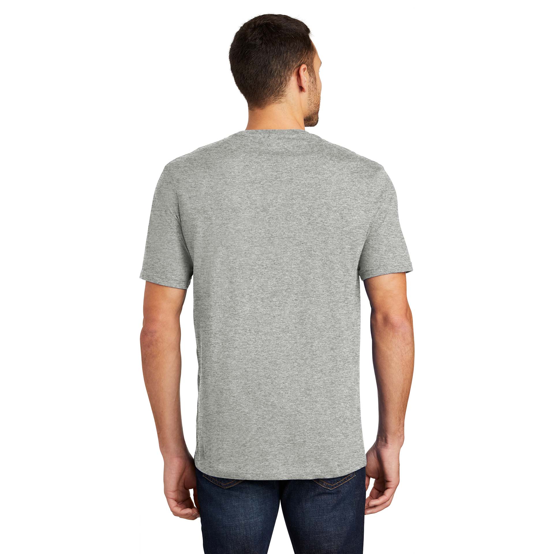 District DT104 Perfect Weight Tee - Heathered Steel | Full Source