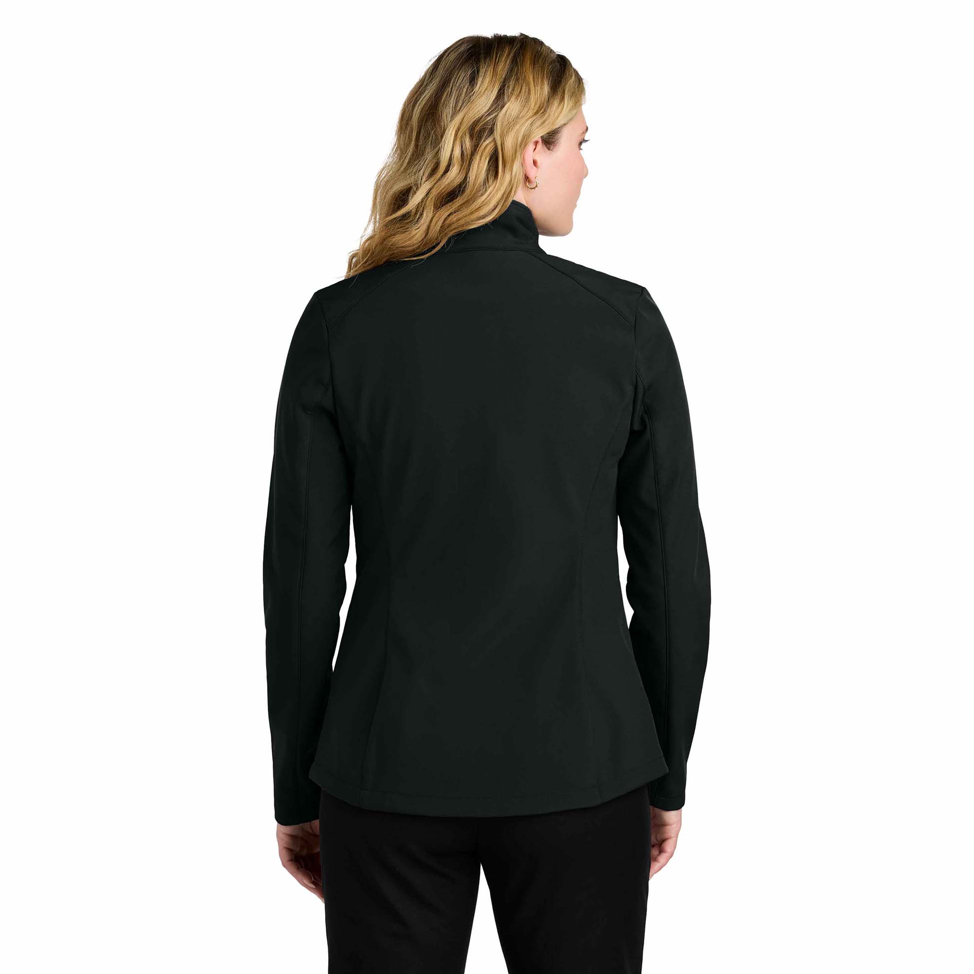 Port Authority L720 Ladies C-FREE Core Soft Shell - Deep Black | Full ...