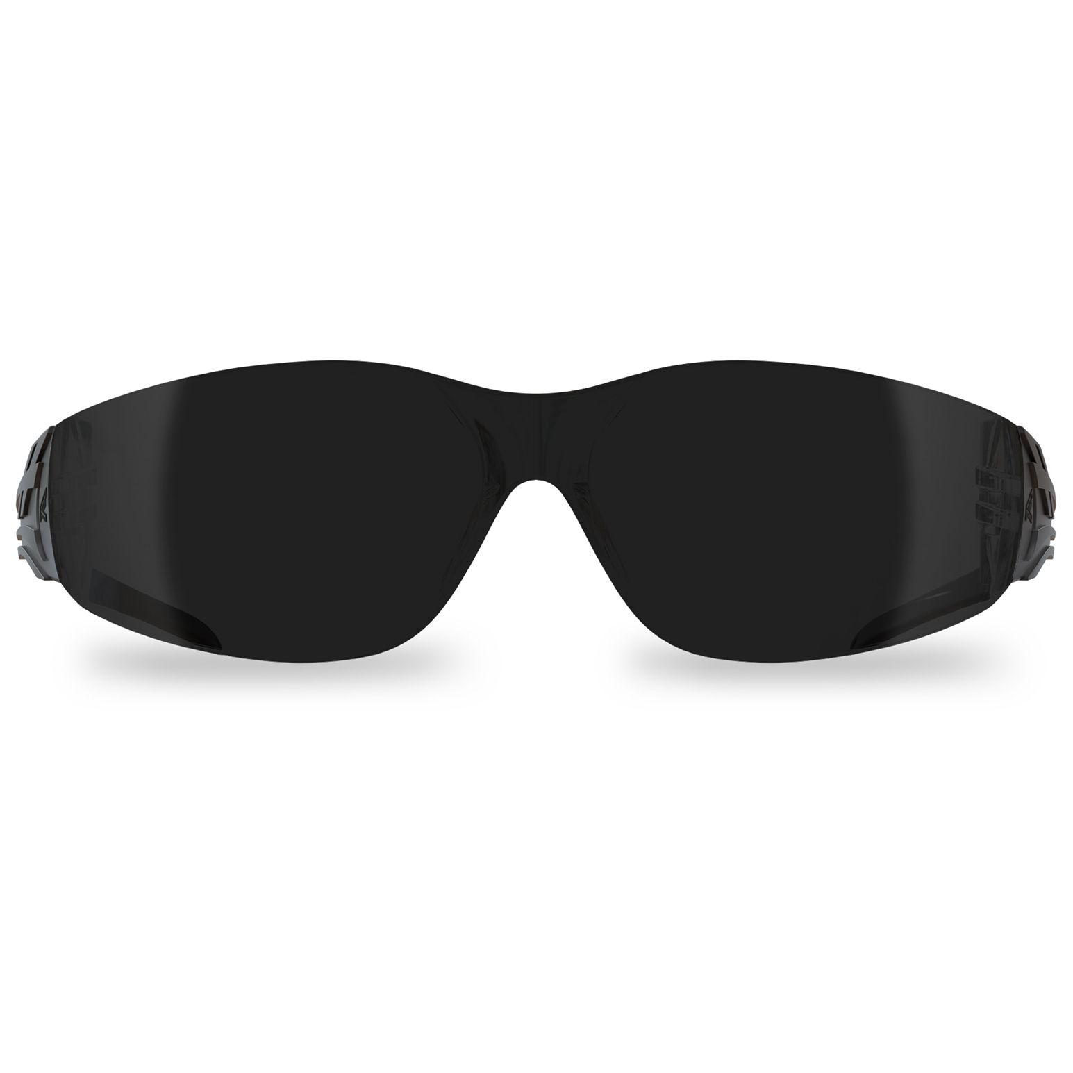 Edge CV116 Viso Safety Glasses - Black Frame - Smoke Lens | Full Source