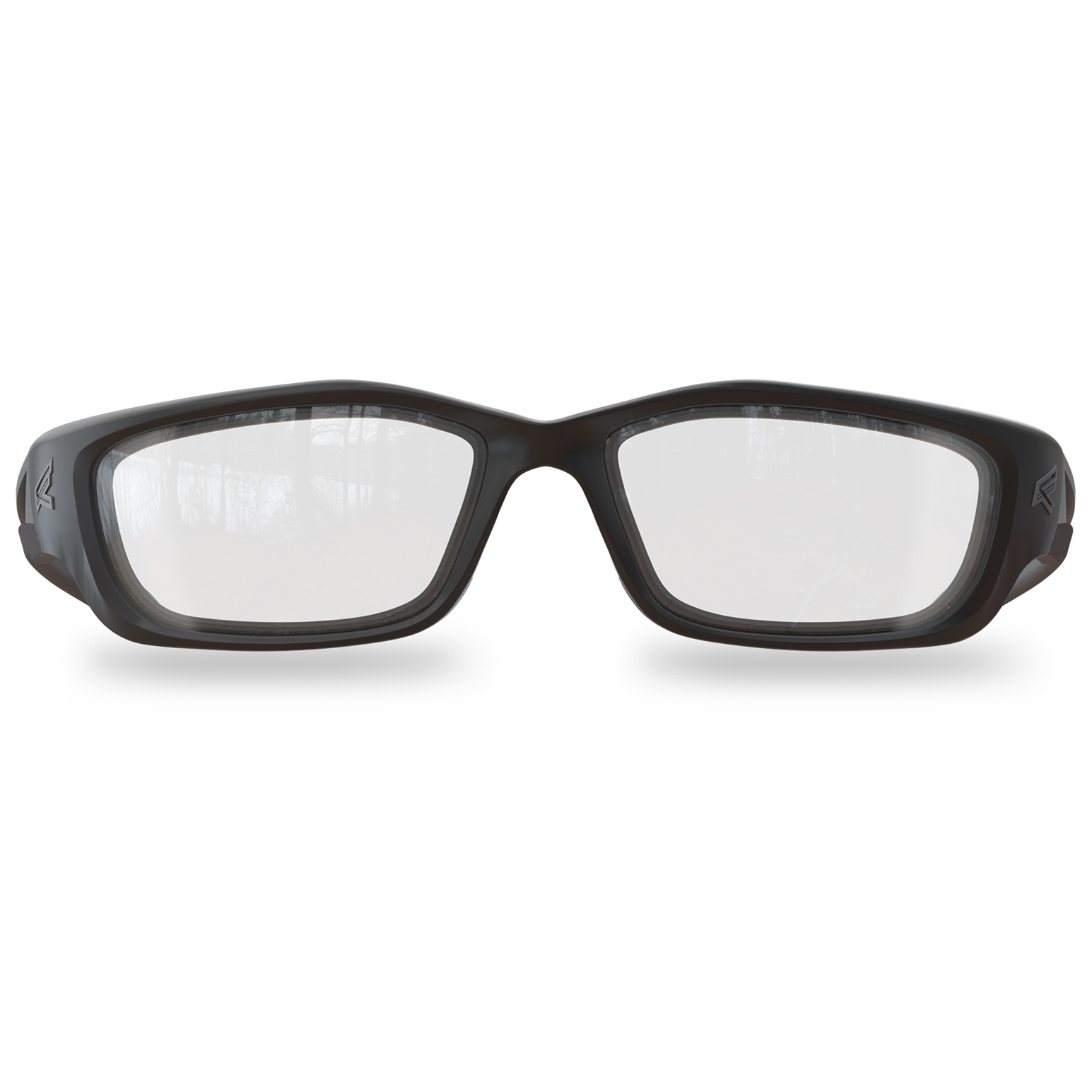 Edge GSK-XL111VS Kazbek XL Safety Glasses - Black Foam-Lined XL Frame ...