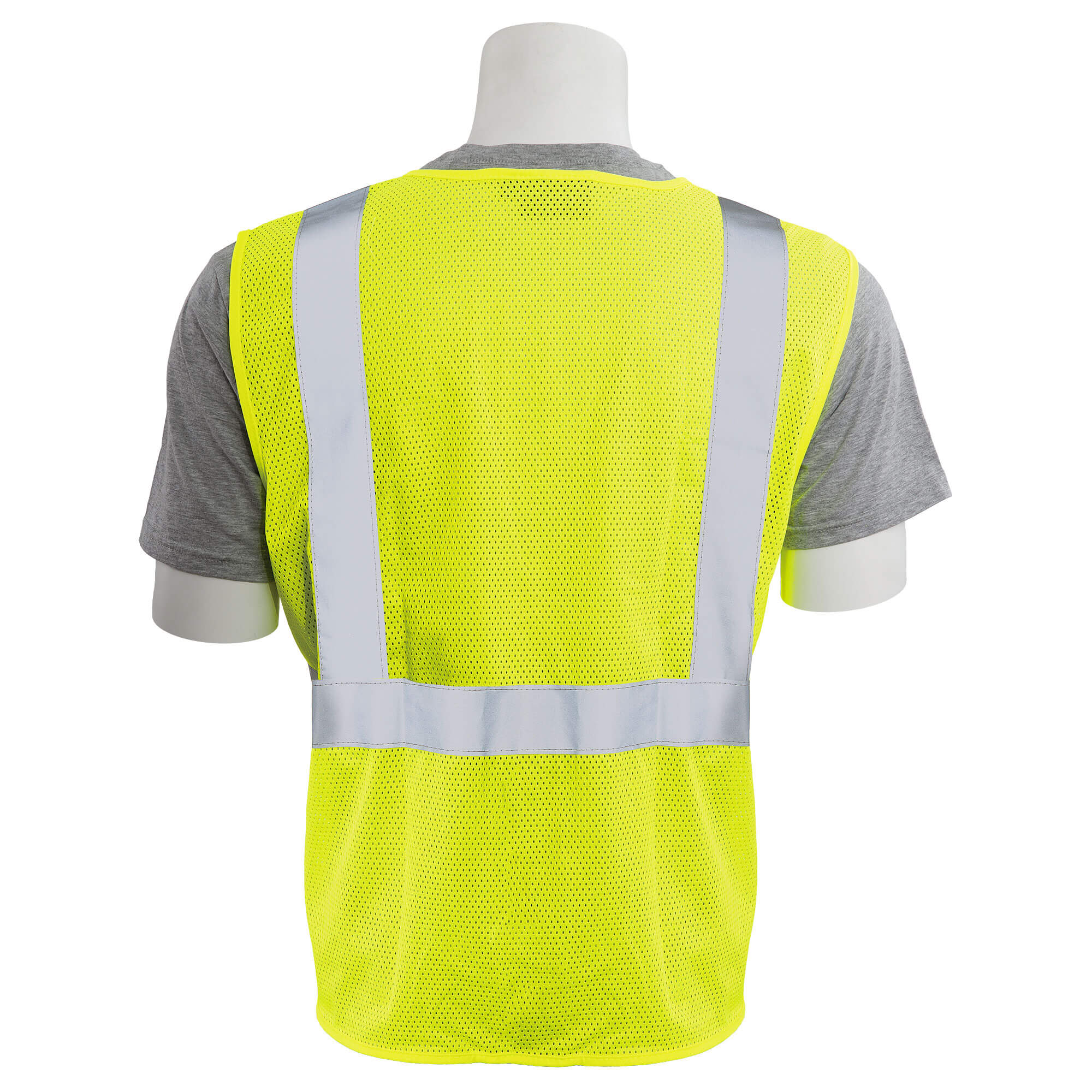 ERB by Delta Plus S363ID Type R Class 2 Mesh Safety Vest with ID Pocket ...