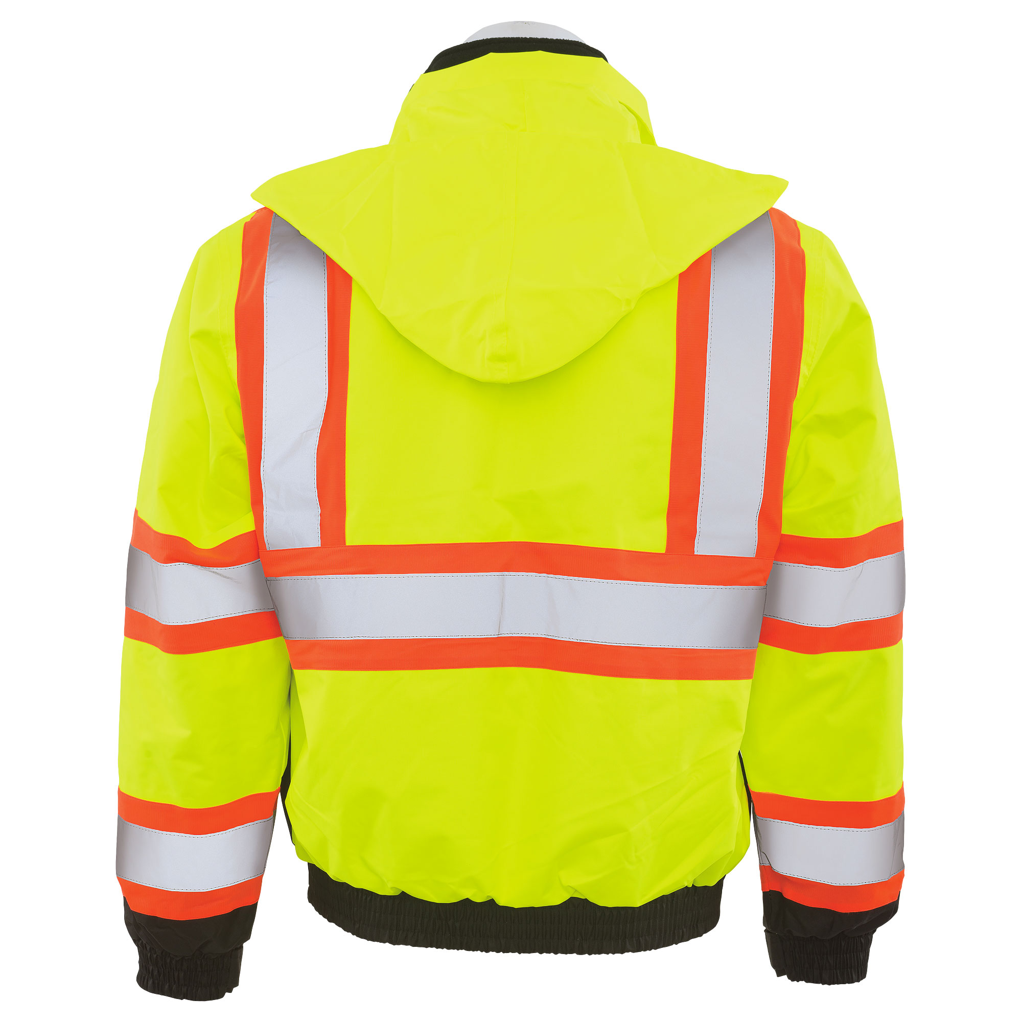 ERB by Delta Plus W550 Type R Class 3 Black Bottom Bomber Jacket with ...