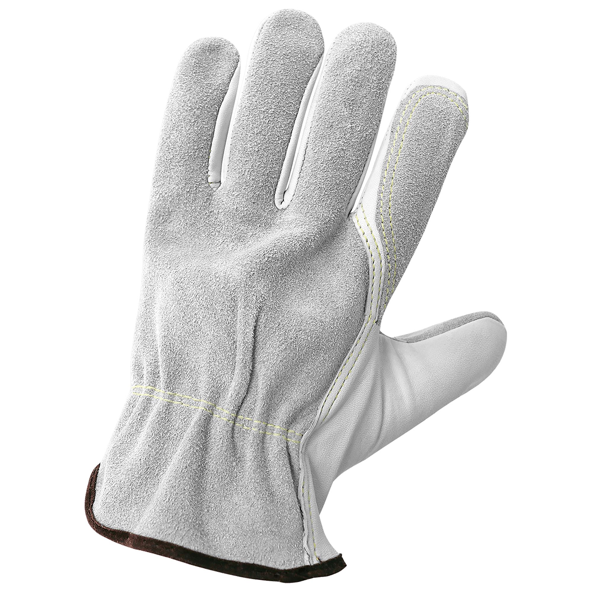 Global Glove 3150G Premium Goatskin Palm and Split Cowhide Back Drivers ...