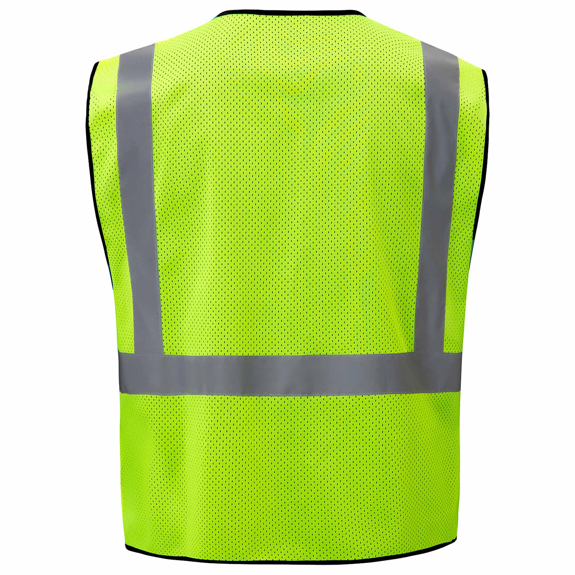GSS Safety 1015 Class 2 Eco Repreve Recycled Colored Safety Vest ...