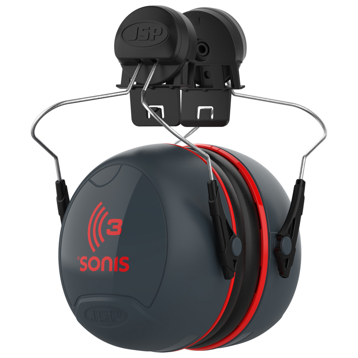 JSP 262-AEB040-FB Sonis3 Full Brim Mounted Passive Ear Muffs - 28 NRR ...