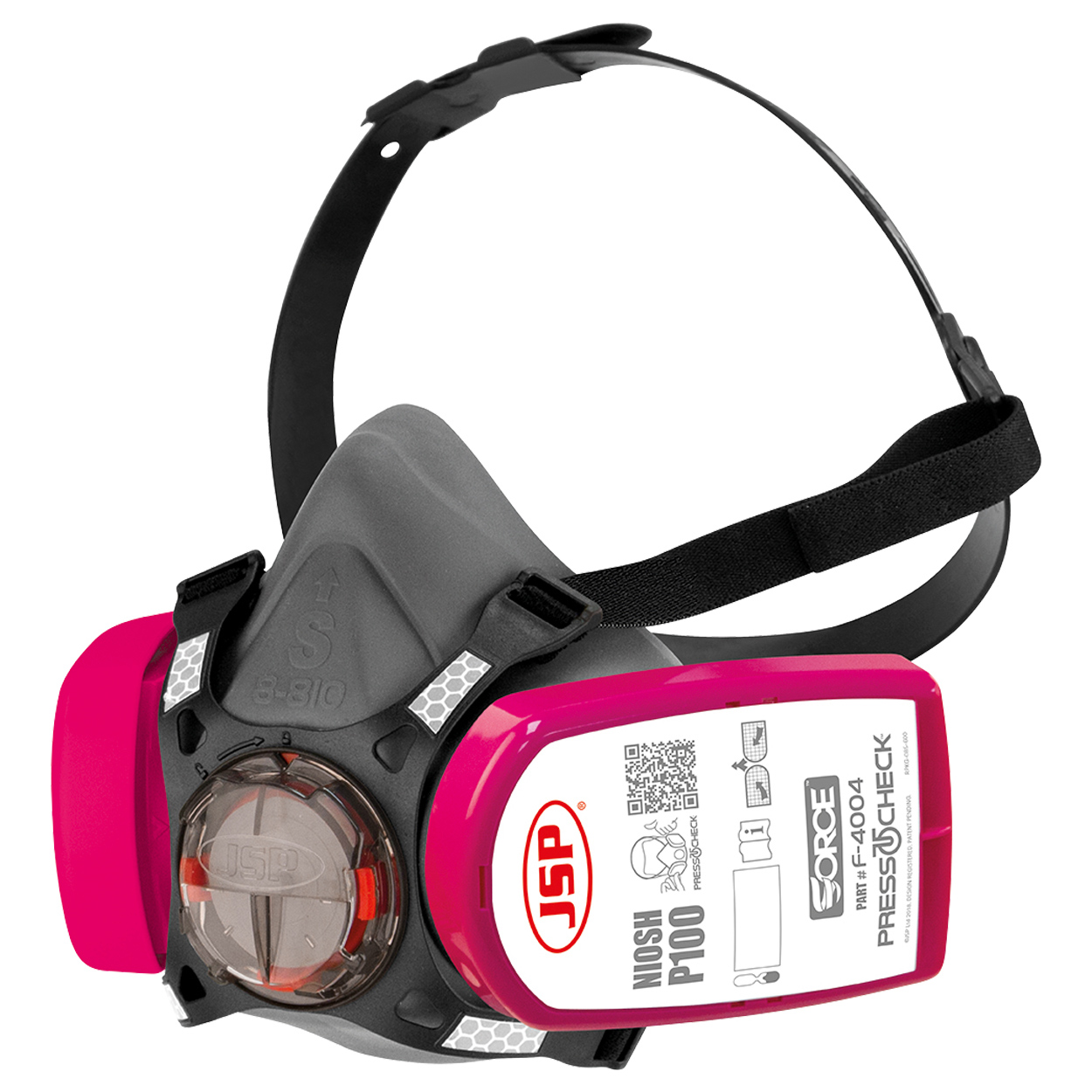 JSP 272-RPRF88 Force Typhoon 8 Half-Mask Respirator (Filter Sold ...