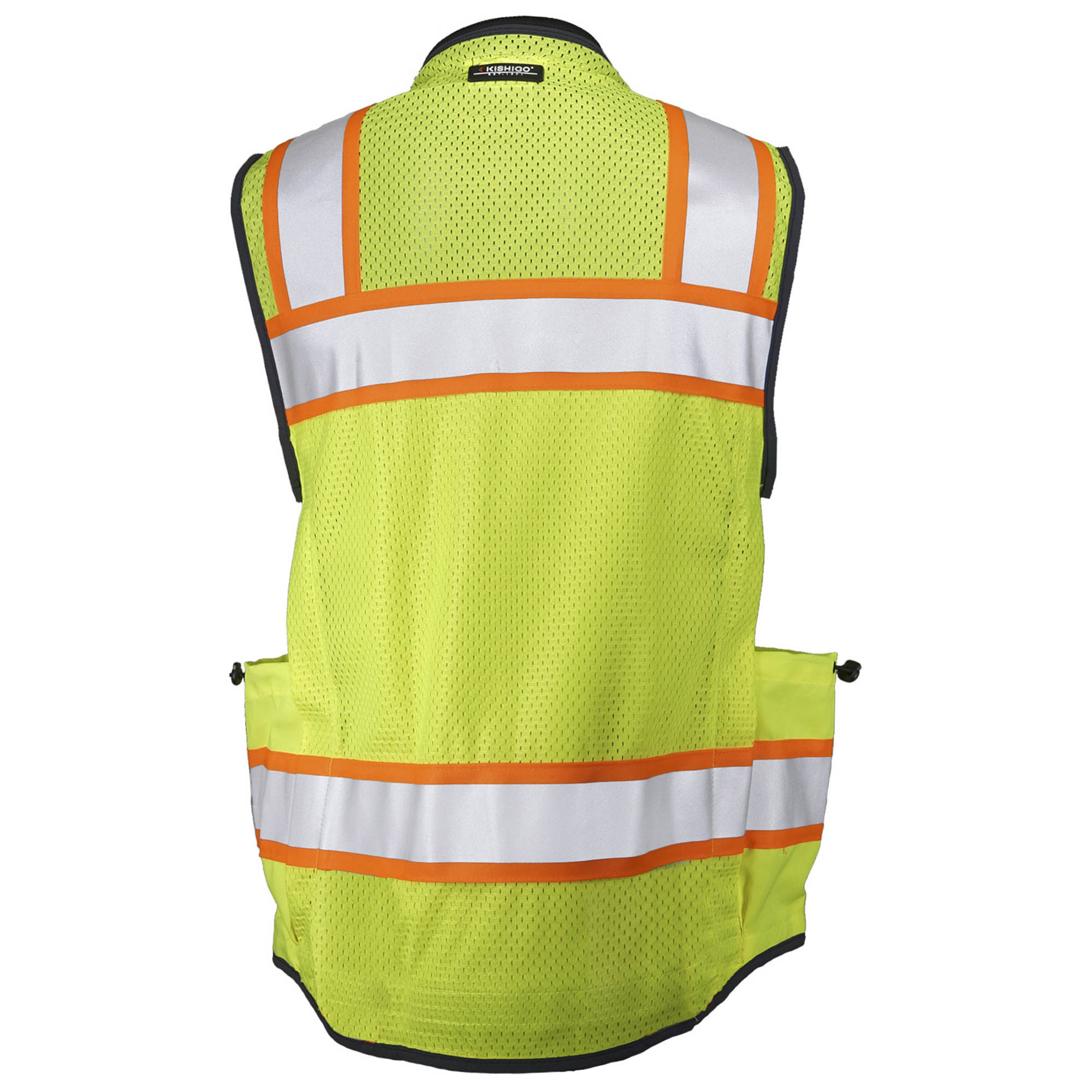 Kishigo 1824 Women's Ultimate Construction Safety Vest - Yellow/Lime ...