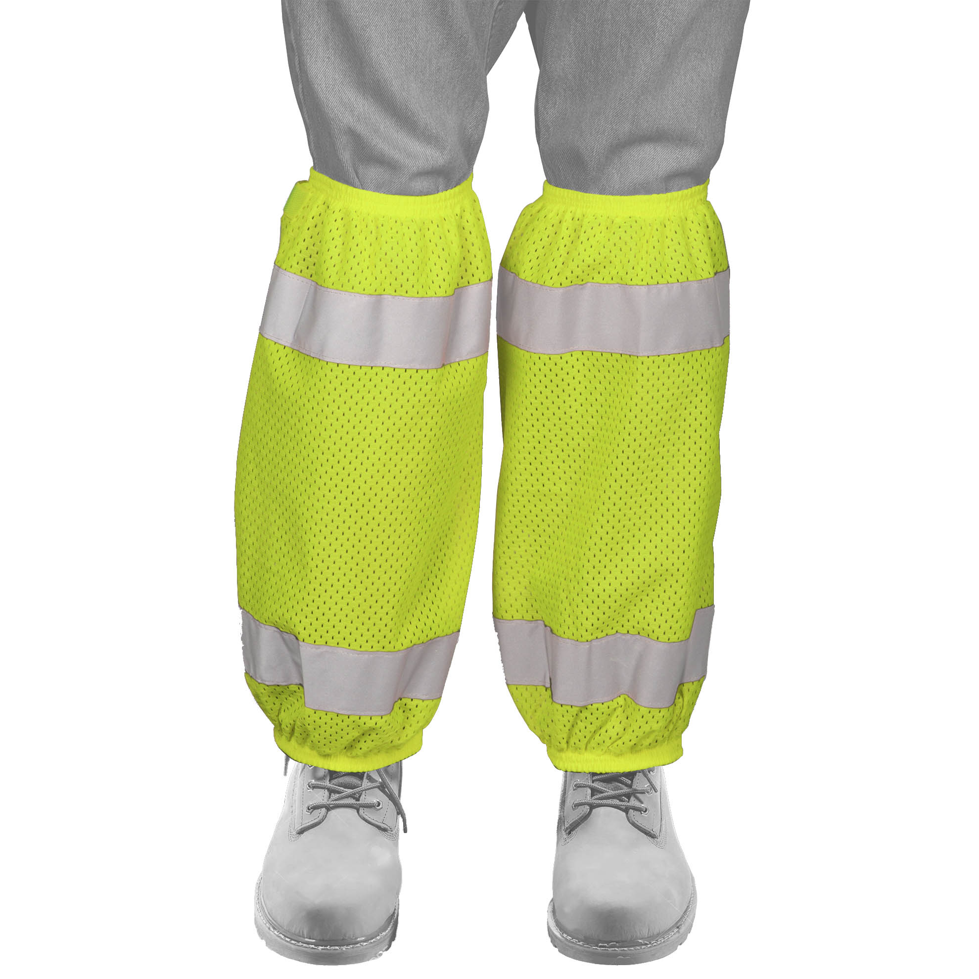 Kishigo 3930 High-Viz Leg Gaiters - Yellow/Lime | Full Source