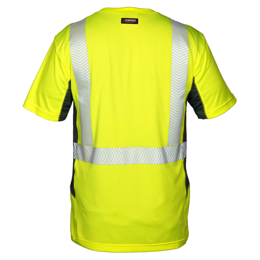 Kishigo 9173 Black Series Type R Class 2 Cool Touch Short Sleeve T ...