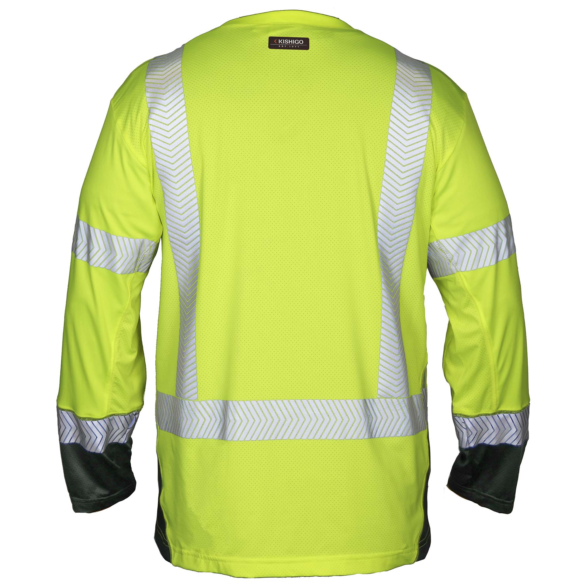 Kishigo 9177 Black Series Type R Class 3 Cool Touch Long Sleeve T-Shirt | Full Source