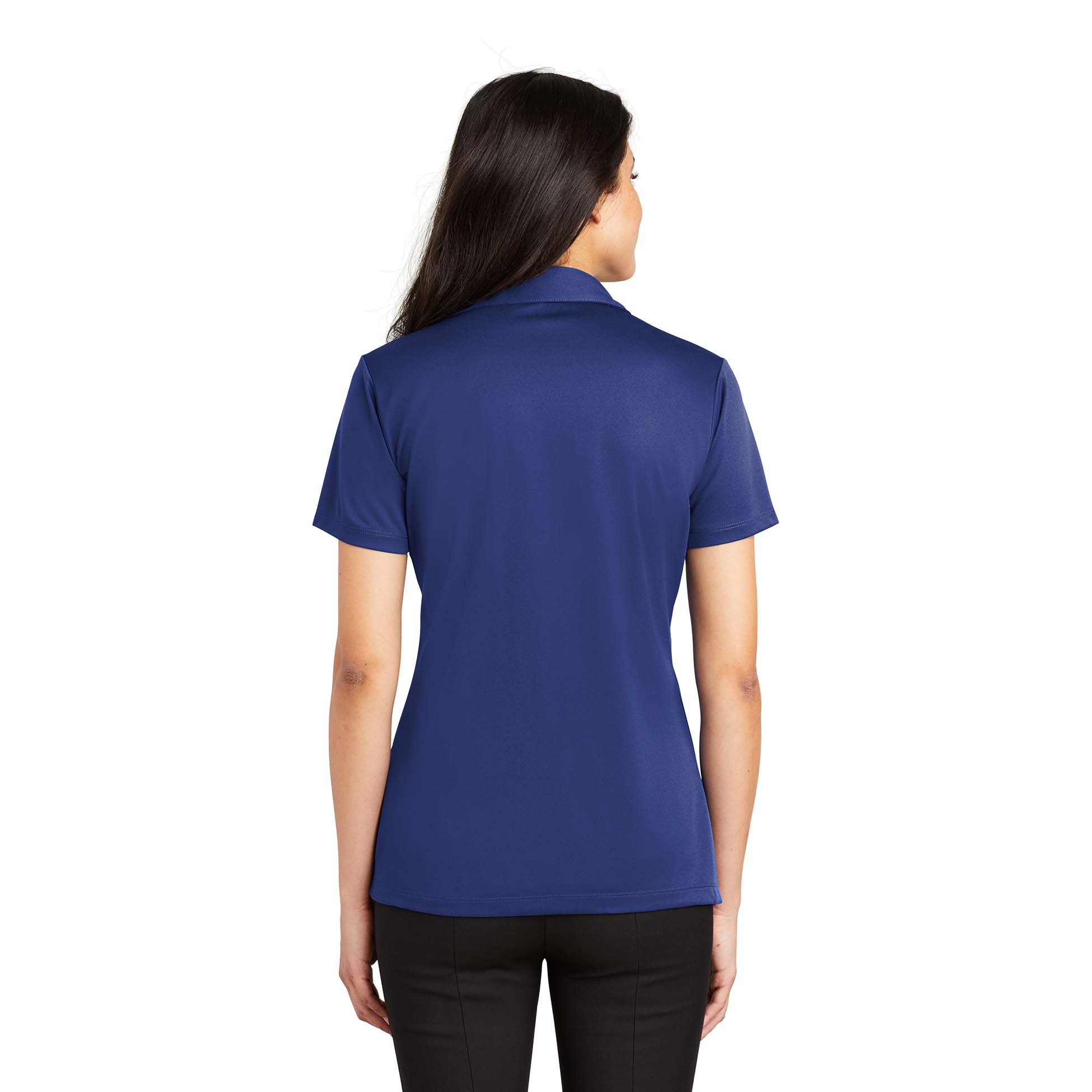 Port Authority L540 Ladies Silk Touch Performance Polo - Royal | Full ...