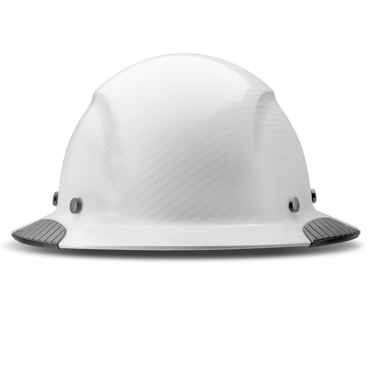 LIFT Safety HDF-24CWG DAX Carbon Fiber Full Brim Hard Hat - Gloss White ...