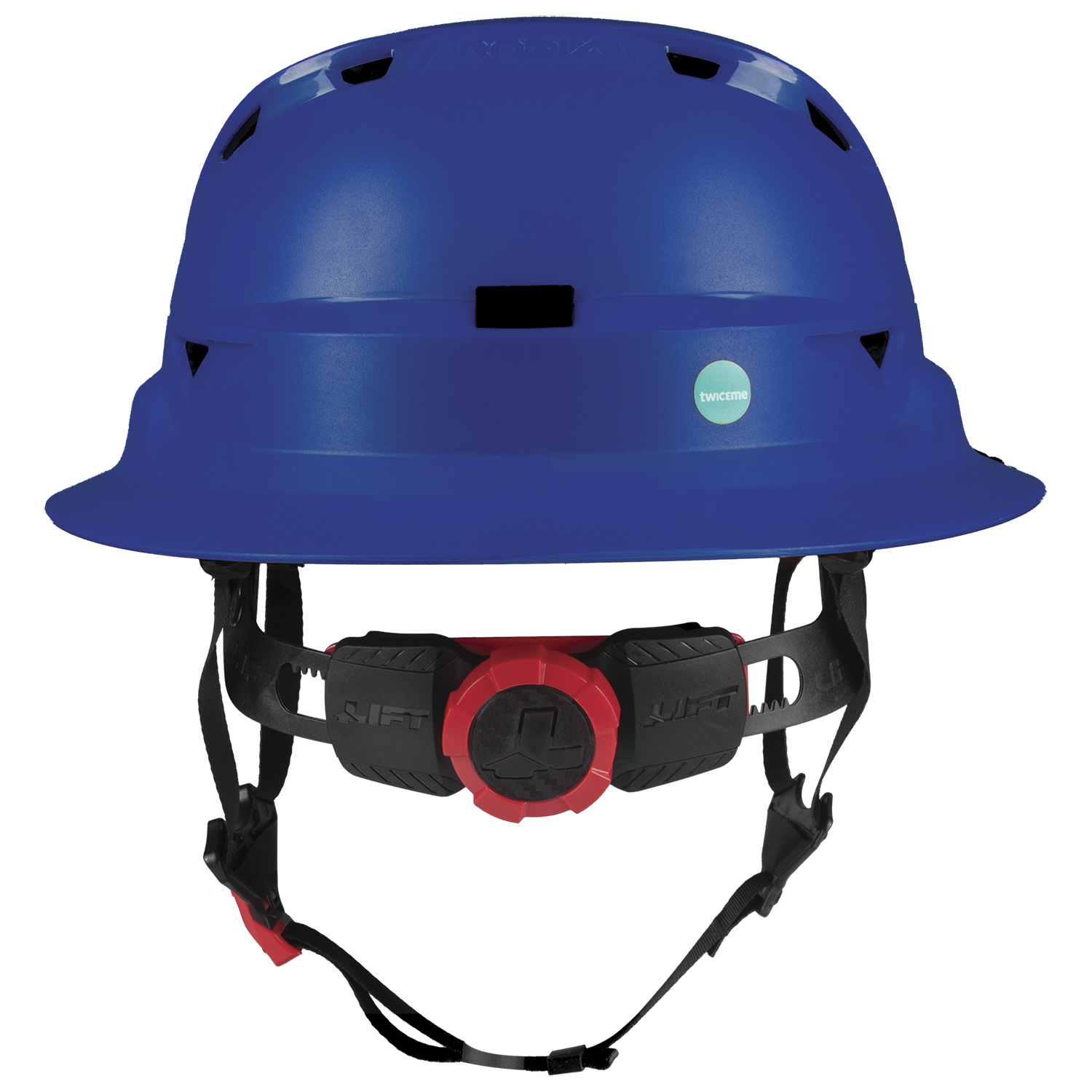 LIFT Safety HRXF-25BC2 RADIX Full Brim Vented Safety Helmet w/Twiceme ...
