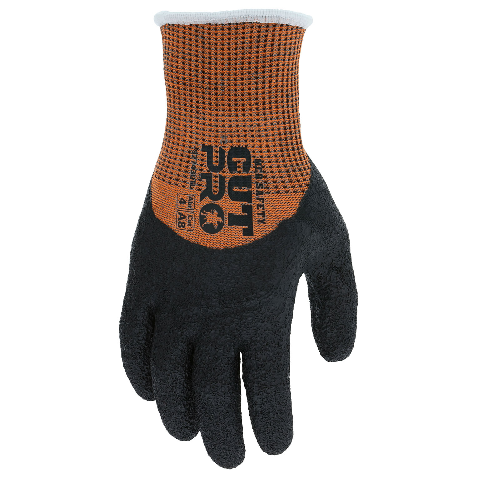 MCR Safety 92743LT Cut Pro Crinkle Latex Coated Gloves - 13 Gauge ...