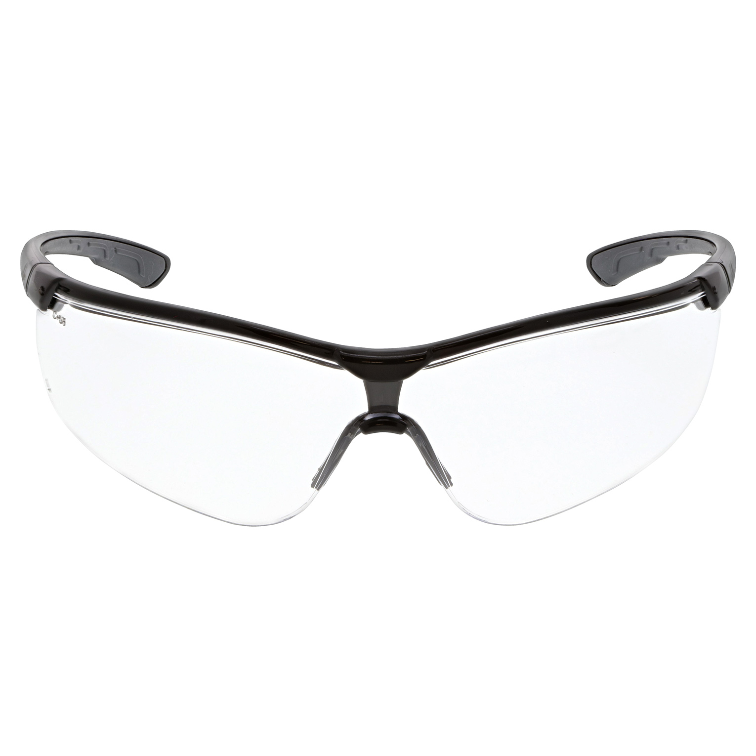 MCR Safety KD710AF Klondike KD7 Safety Glasses - Black/Gray Frame - UV-AF Anti-Fog Clear Lens ...