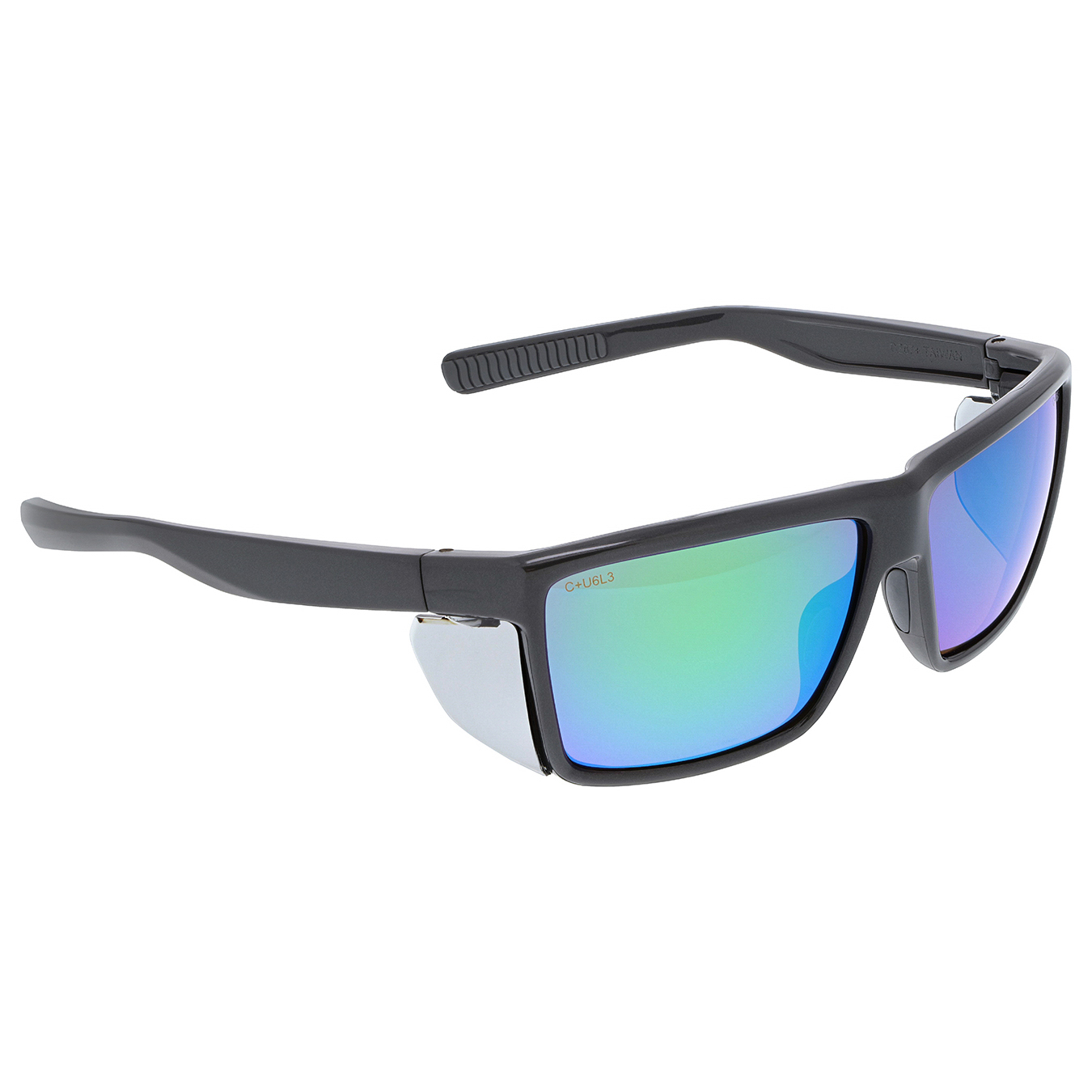 MCR Safety SR22BG Swagger SR2 Safety Glasses - Charcoal Frame - Green ...