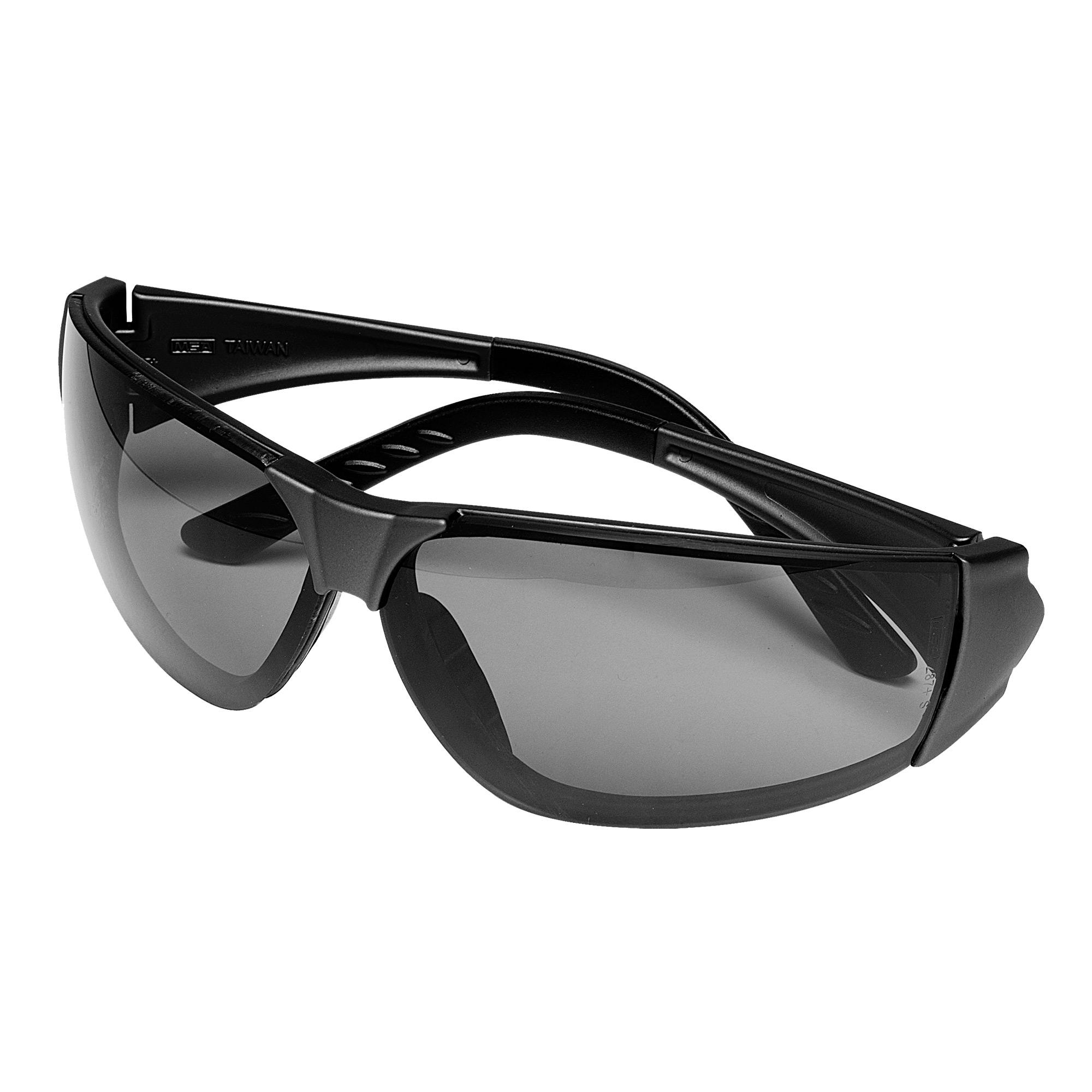 MSA 10070918 Easy-Flex Safety Glasses - Black Frame - Gray Lens | Full ...