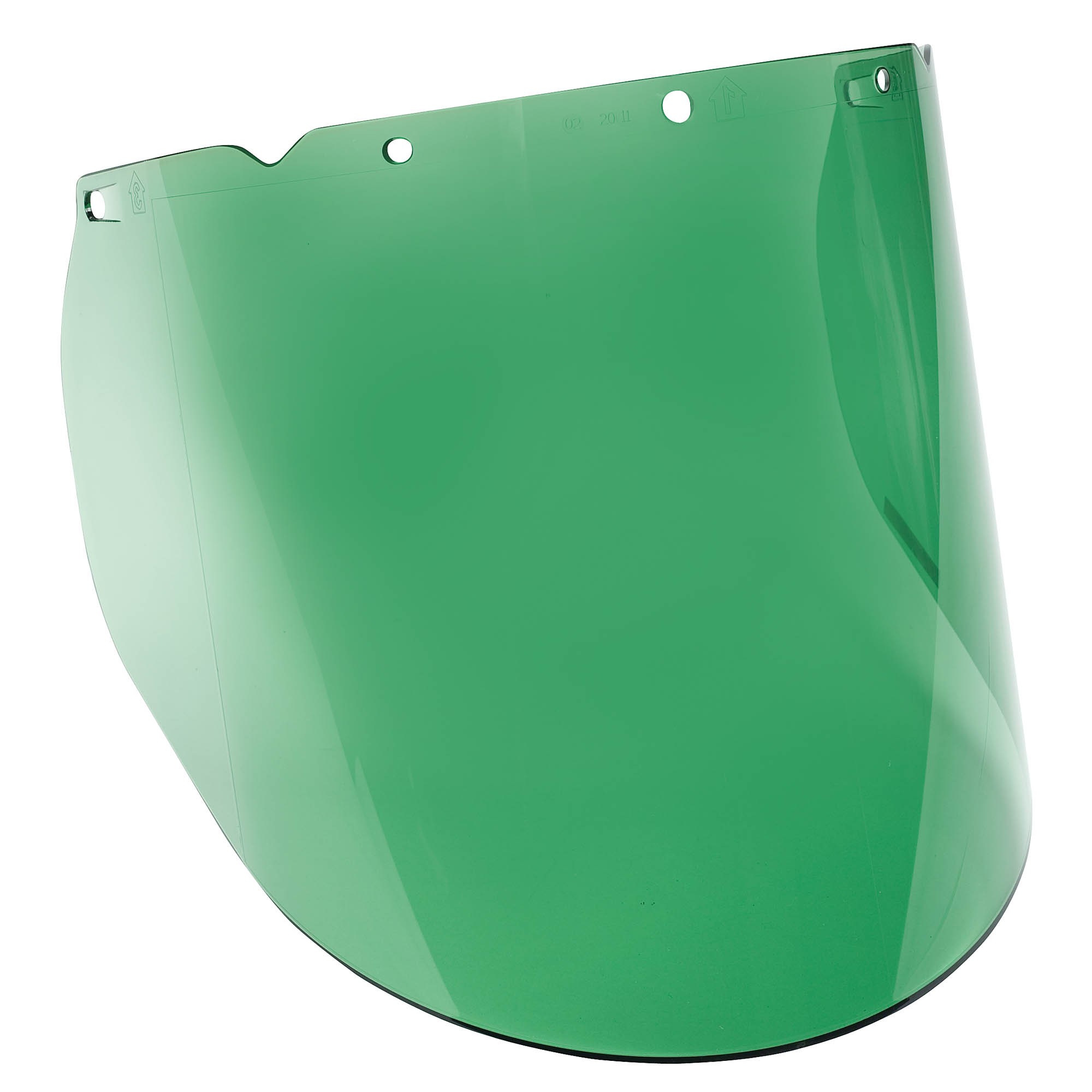 MSA 10115854 V-Gard Molded Visor - Green Tinted | Full Source