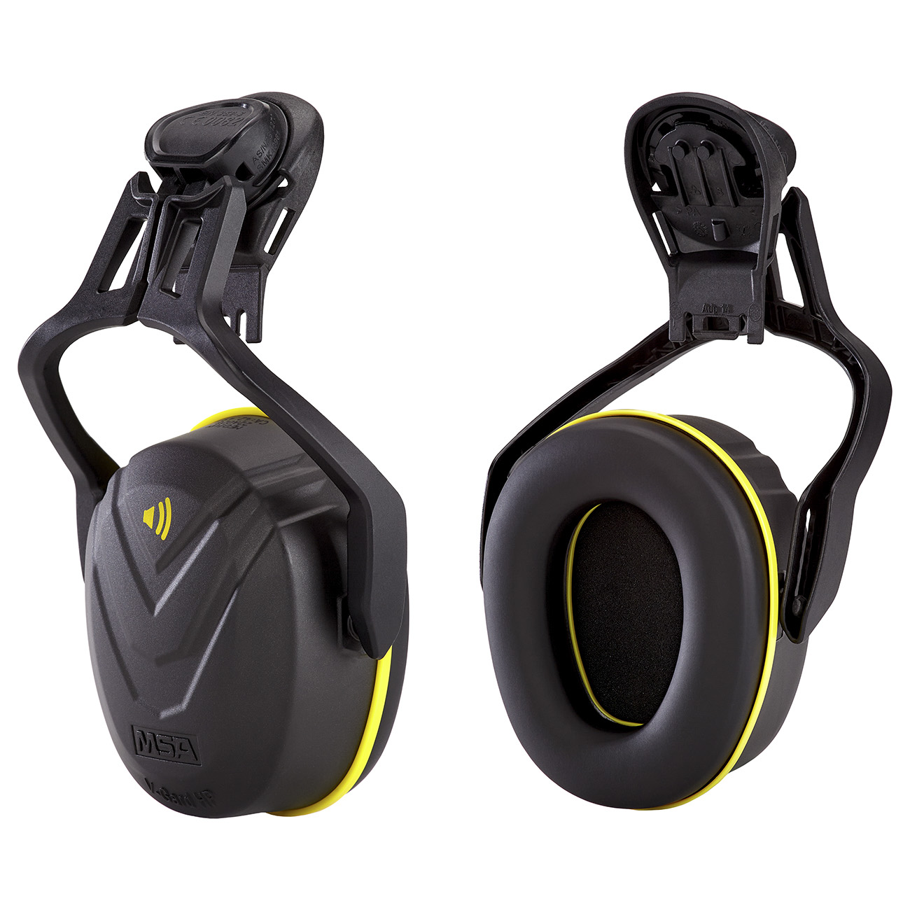 MSA 10190357 V-Gard Helmet Mounted Hearing Protection - MEDIUM - 27 NRR ...