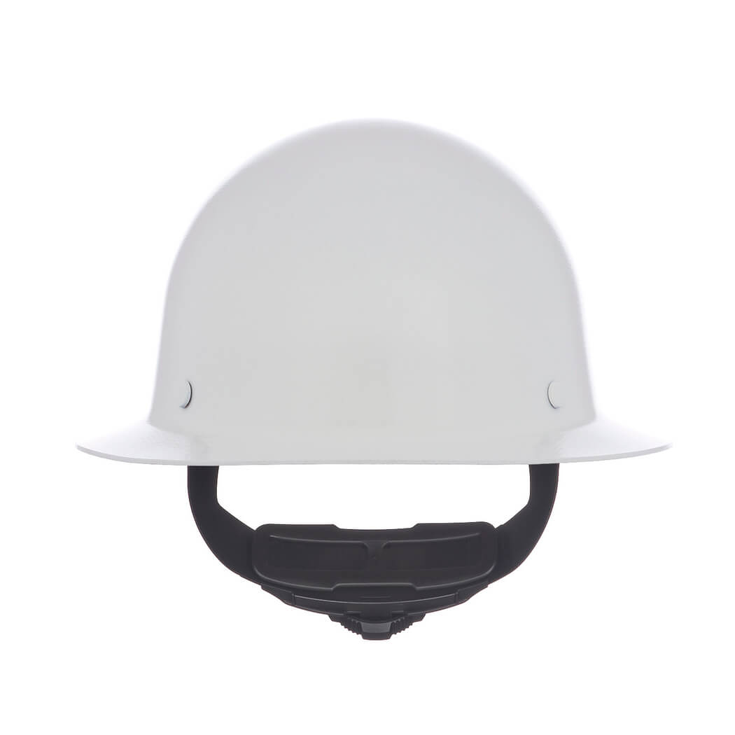 MSA 475408 Skullgard Full Brim Hard Hat - Fas-Trac III Suspension ...