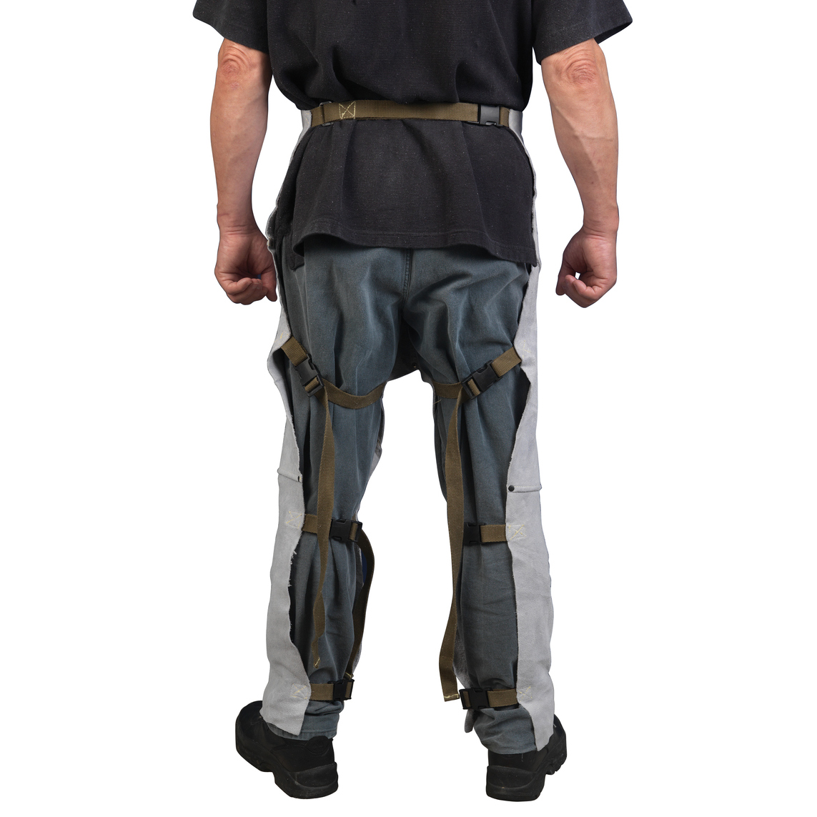 MCR Safety 38600MW 38"Select Split Cow Leather Welding Chaps | Full Source