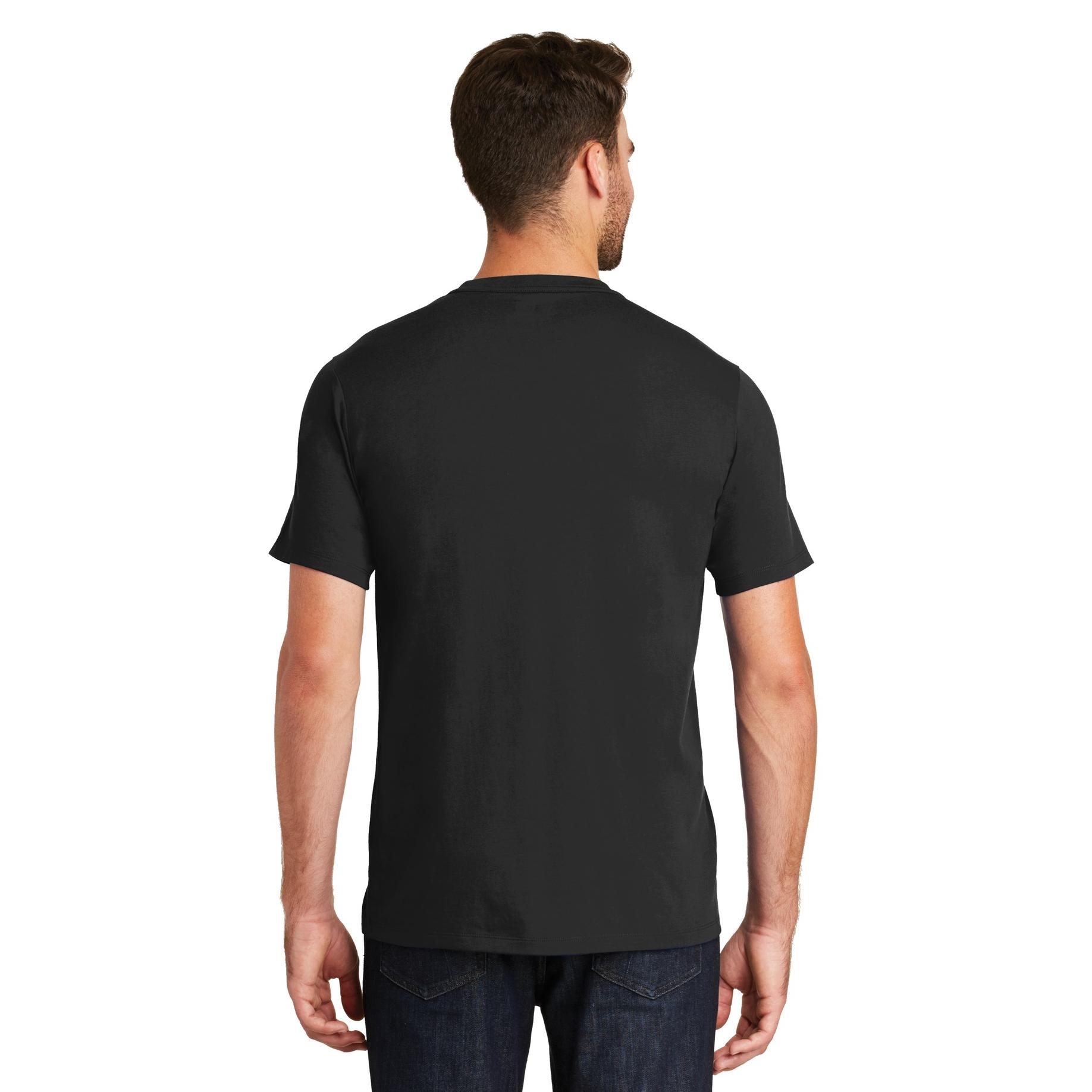 New Era NEA100 Heritage Blend Crew Tee - Black | Full Source