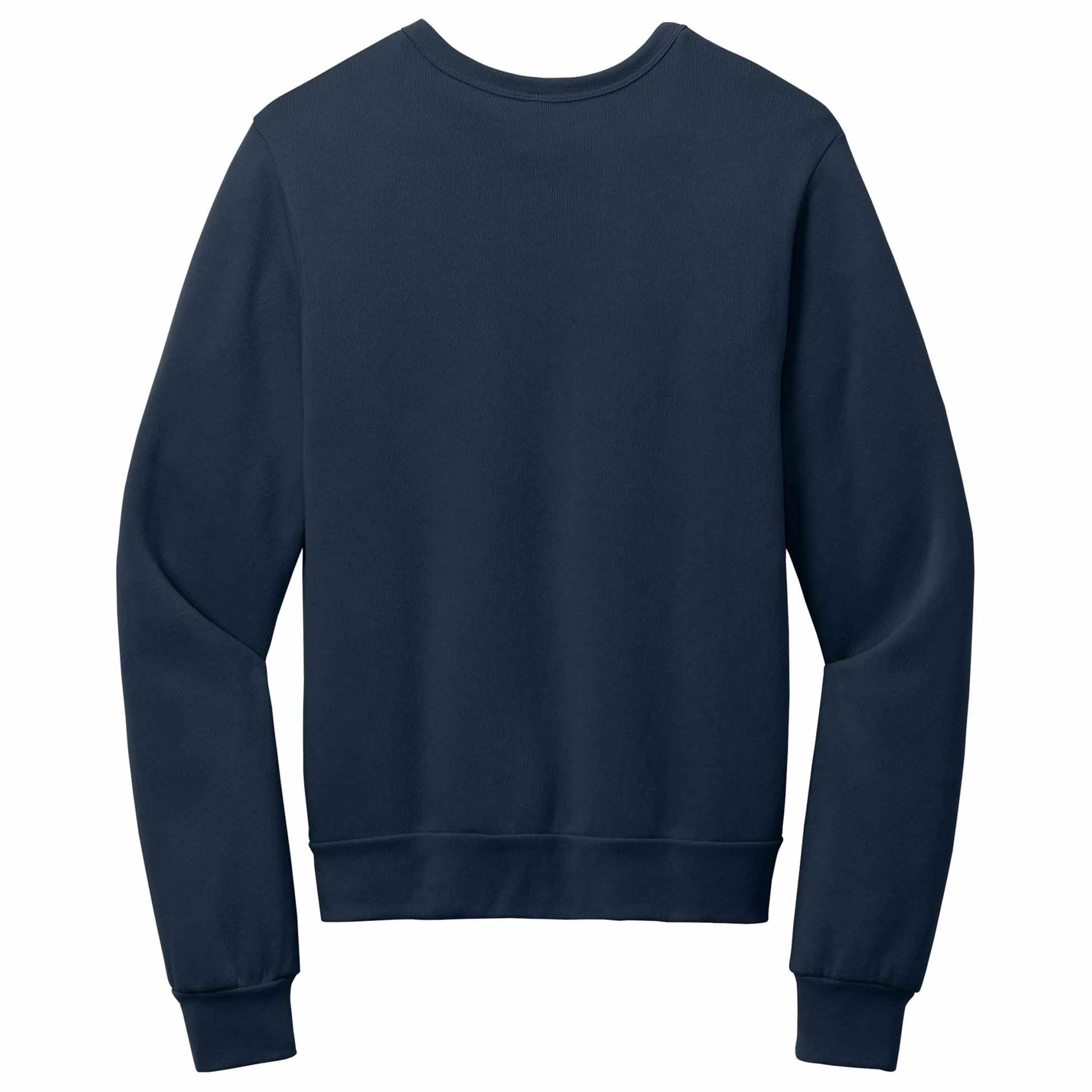 Bella + Canvas BC391 Unisex Sponge Fleece Classic Crewneck Sweatshirt ...