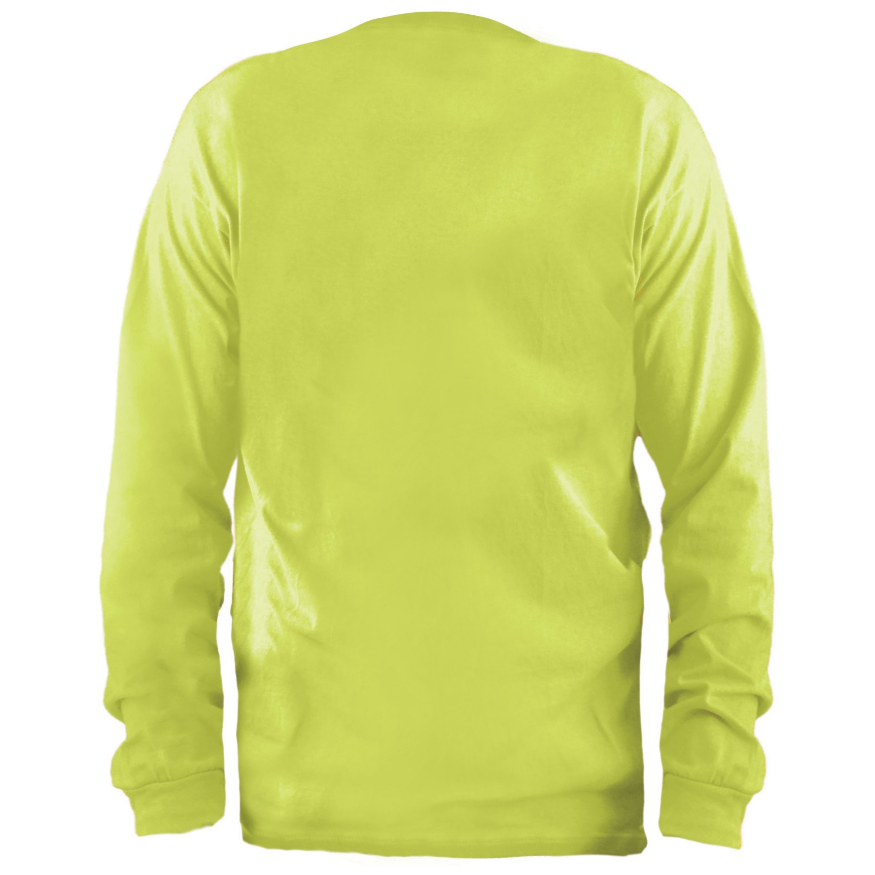 OccuNomix LUX-300LP Non ANSI Long Sleeve Cotton Safety Shirt - Yellow ...