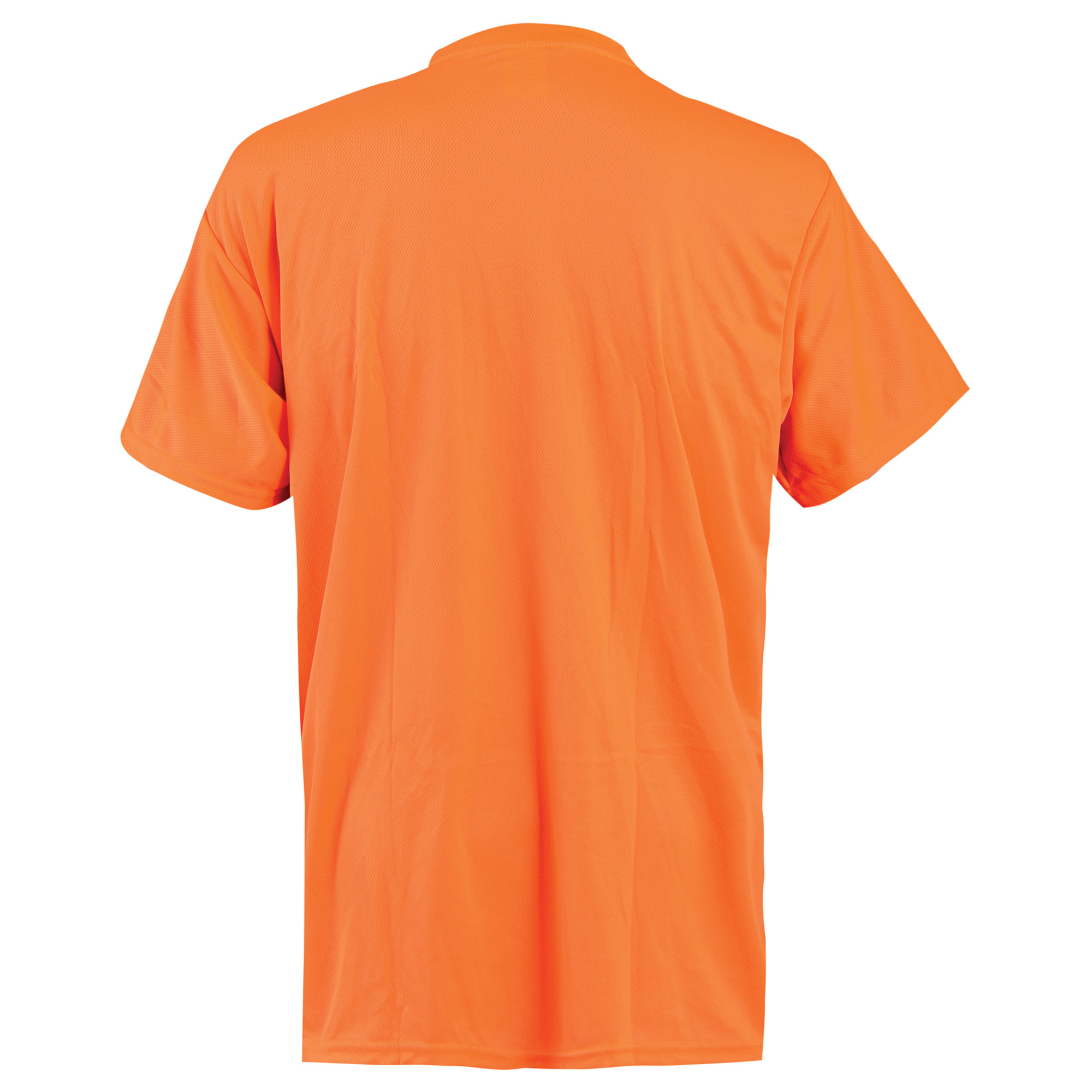 OccuNomix LUX-XSSPB Wicking Birdseye Safety T-Shirt - Orange | Full Source