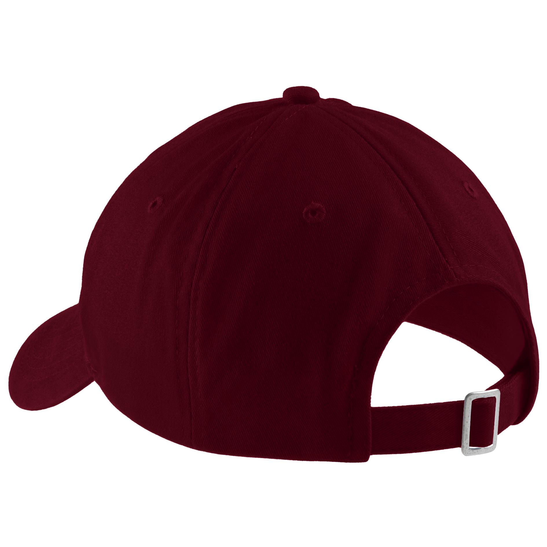 Port Authority CP77 Brushed Twill Low Profile Cap - Maroon | Full Source