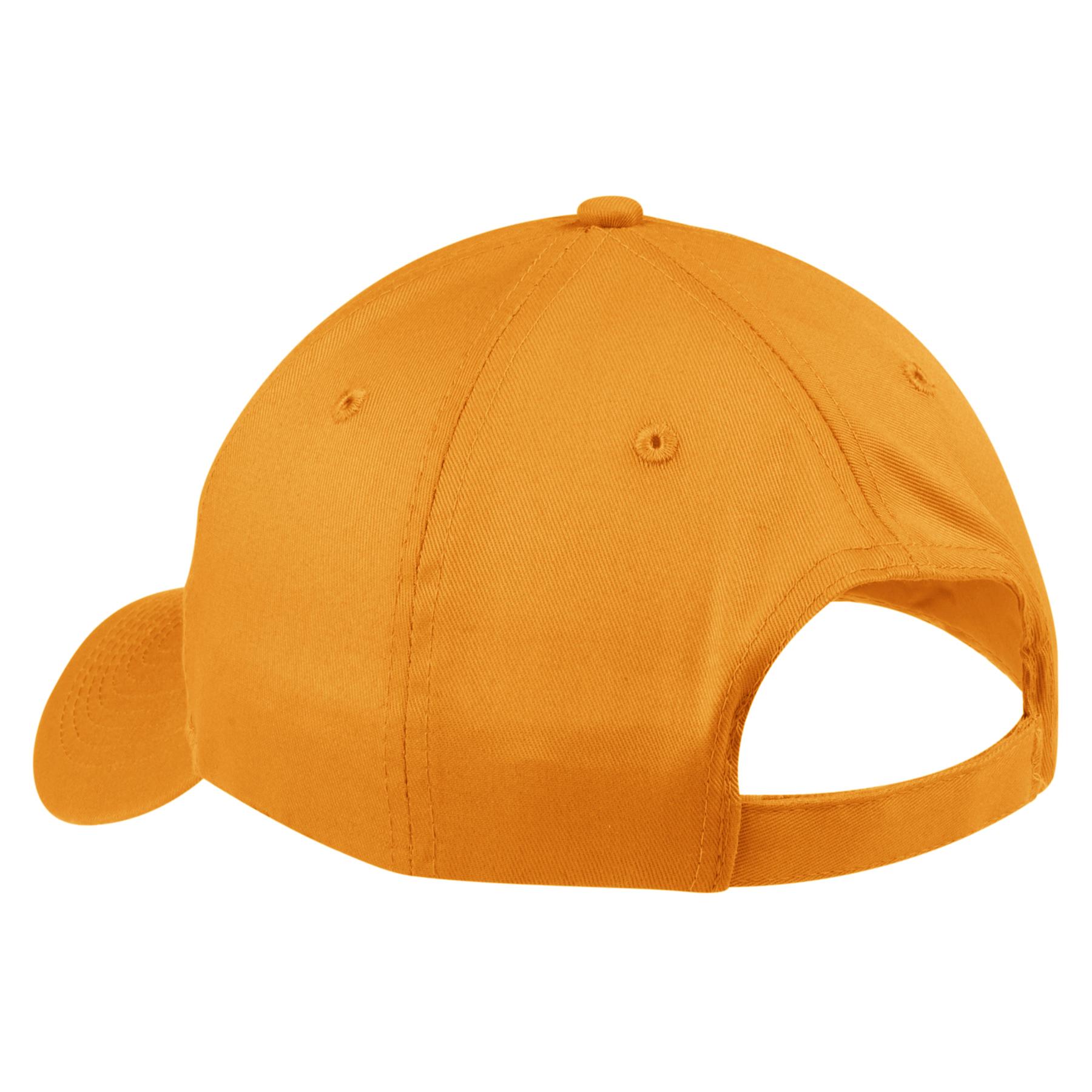 Port Authority CP80 Six-Panel Twill Cap - Athletic Gold | Full Source