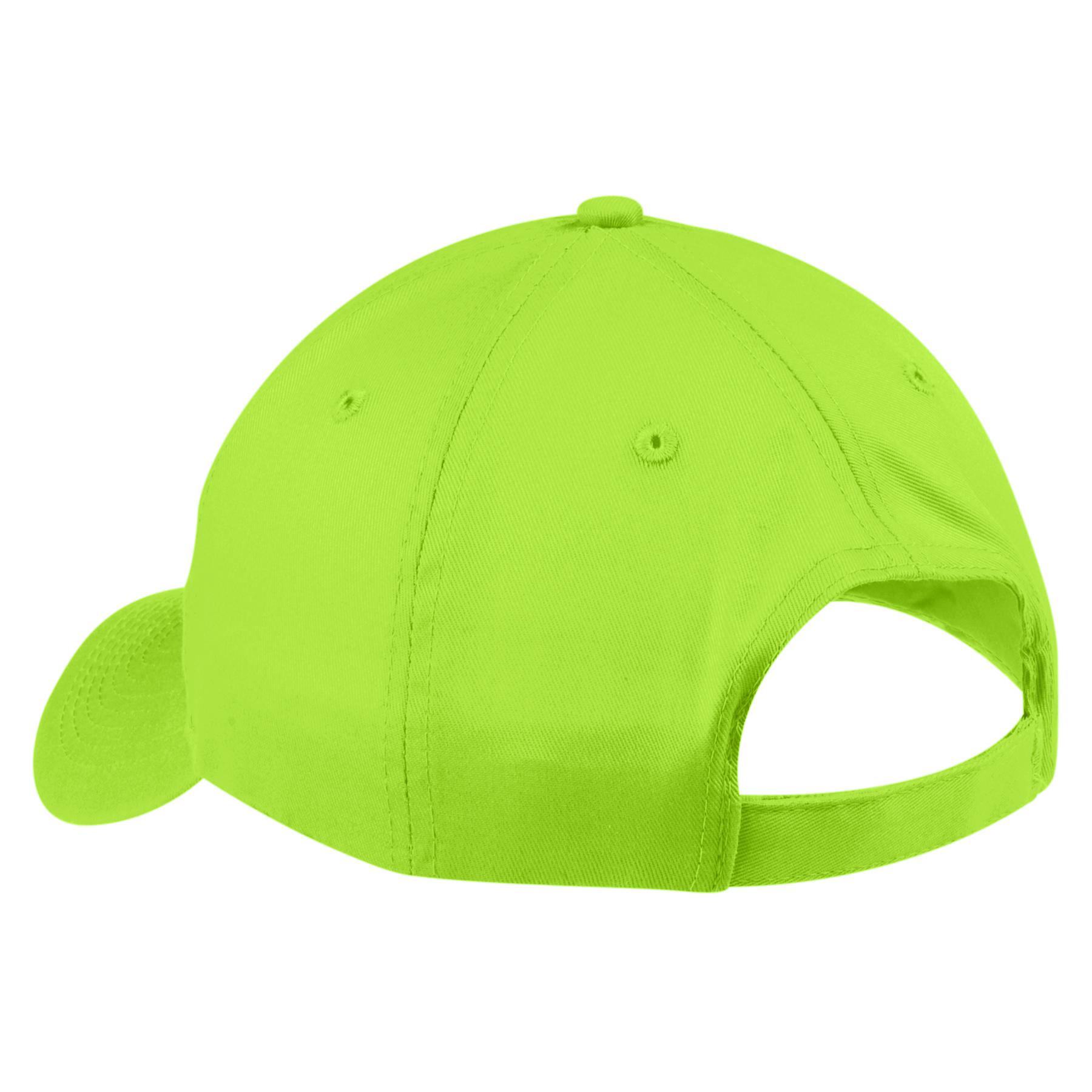 Port Authority CP80 Six-Panel Twill Cap - Lime | Full Source