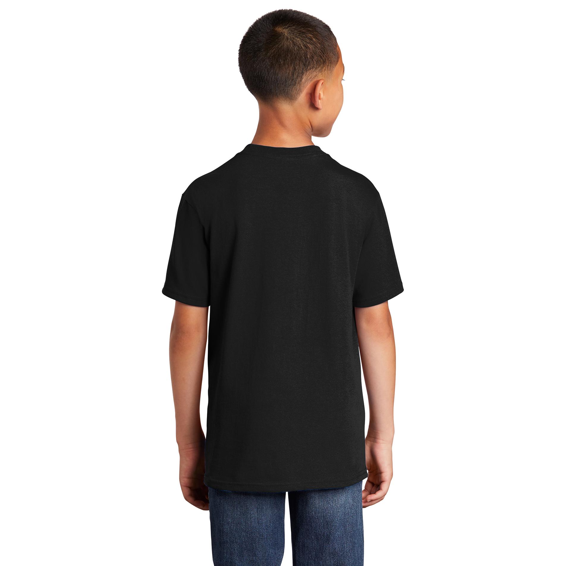 Port & Company PC54Y Youth Core Cotton Tee - Jet Black | Full Source