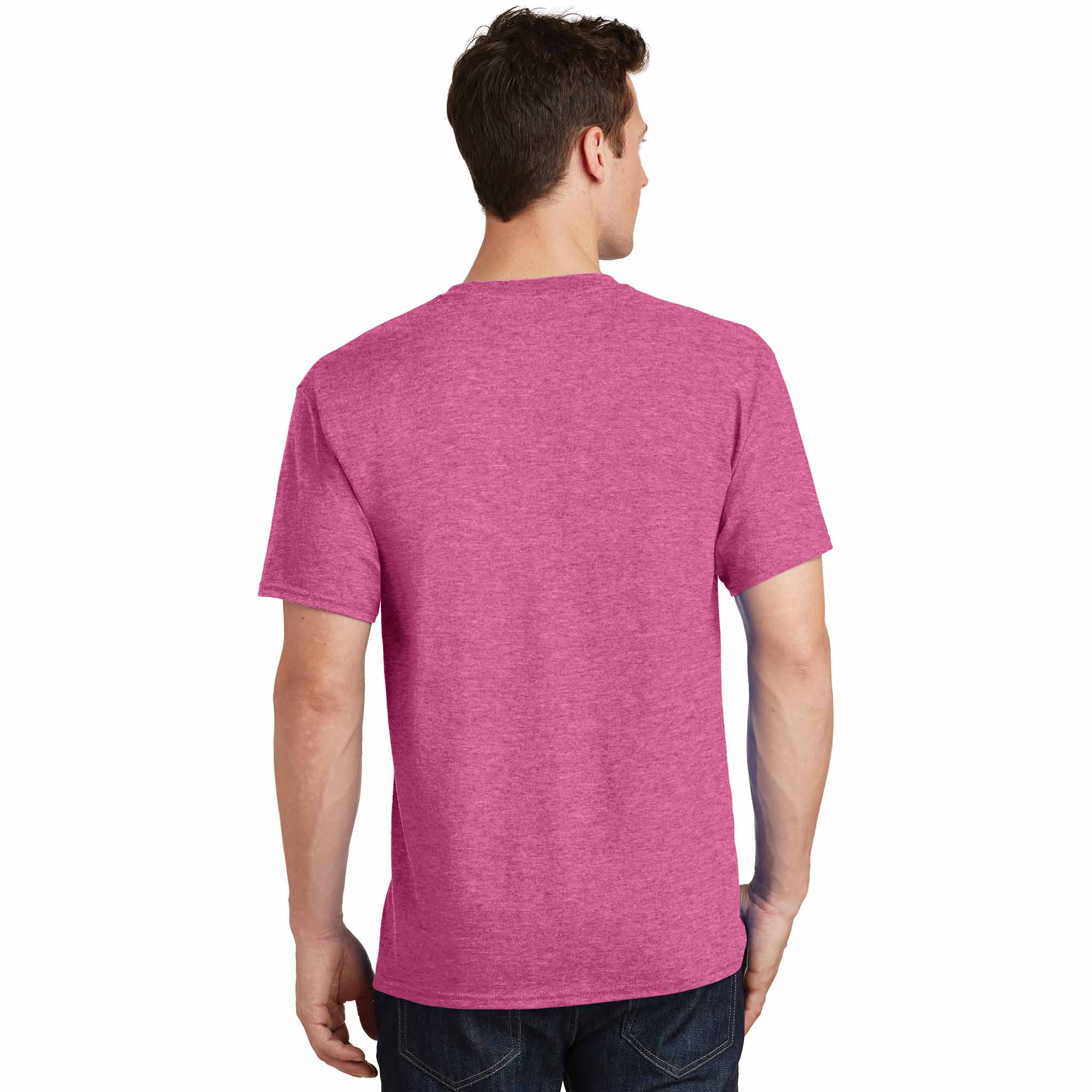 Port & Company PC54 Core Cotton Tee - Heather Sangria | Full Source