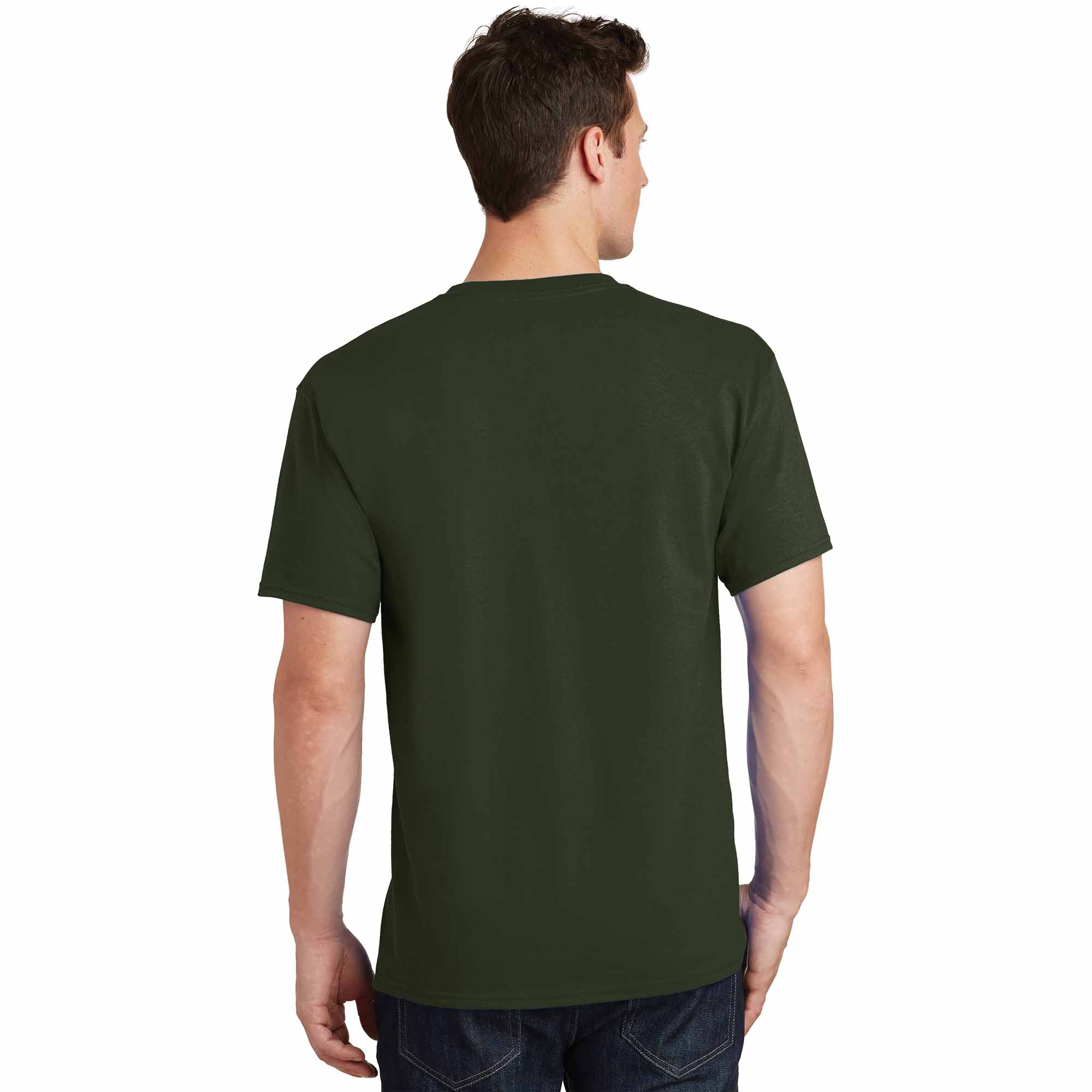 Port & Company PC54 Core Cotton Tee - Olive | Full Source