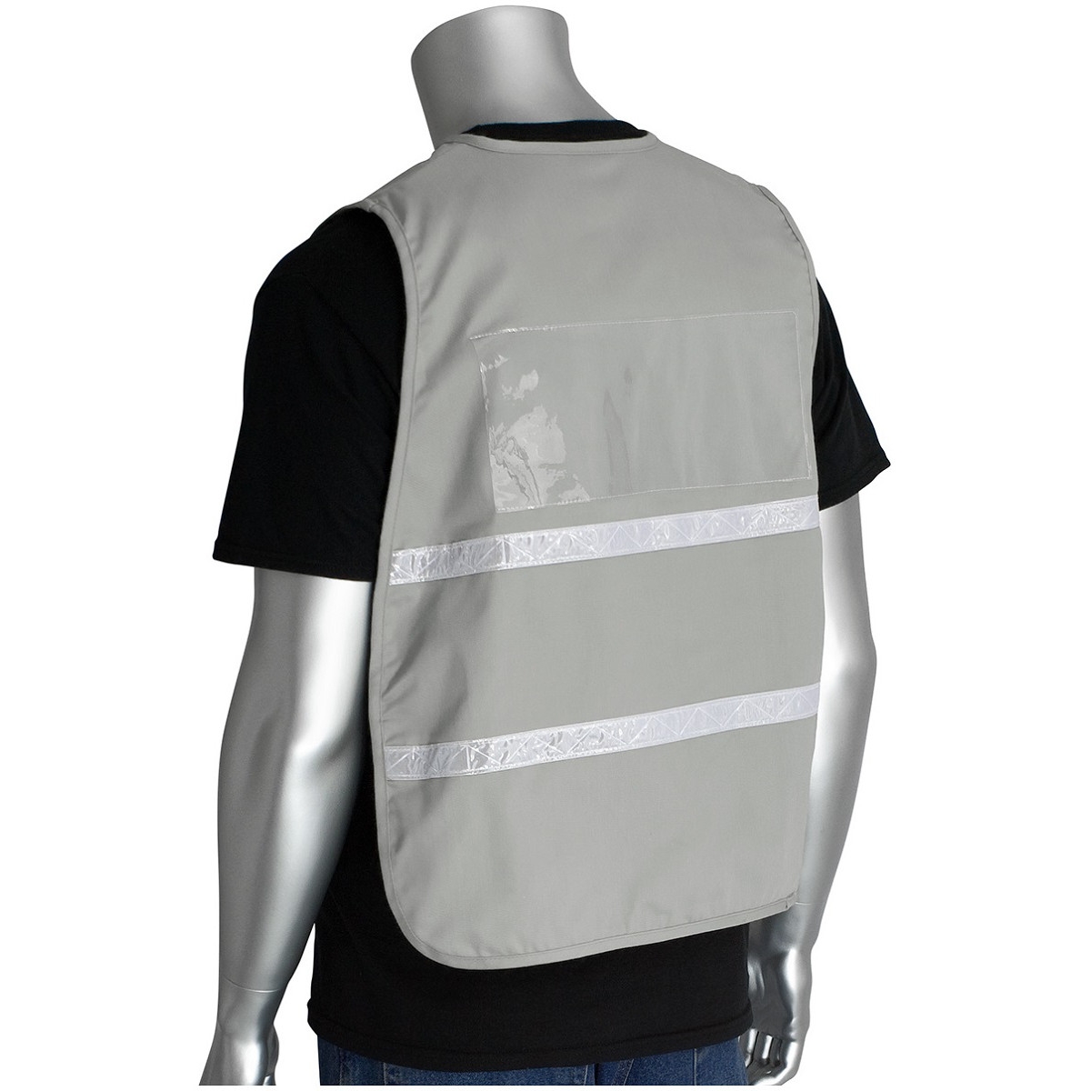 PIP 300-2515 Cotton/Polyester Non-ANSI Incident Command Vest - Gray ...
