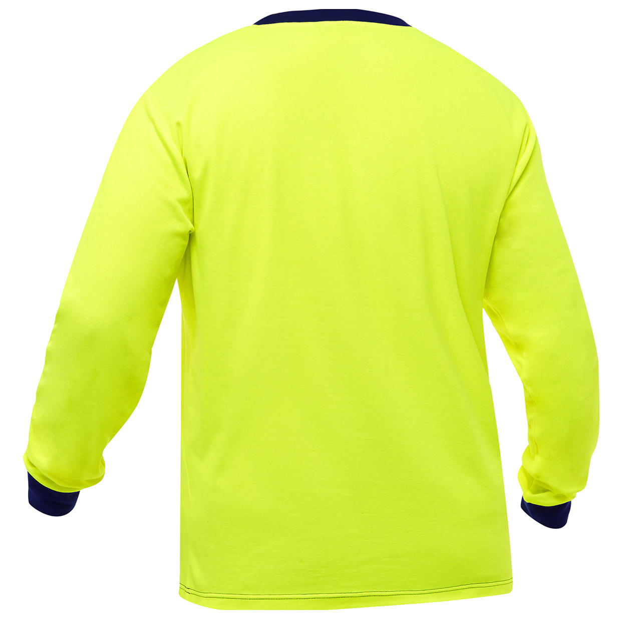PIP 310M6118 Bisley Non-ANSI Long Sleeve Safety Shirt - Yellow/Lime | Full Source