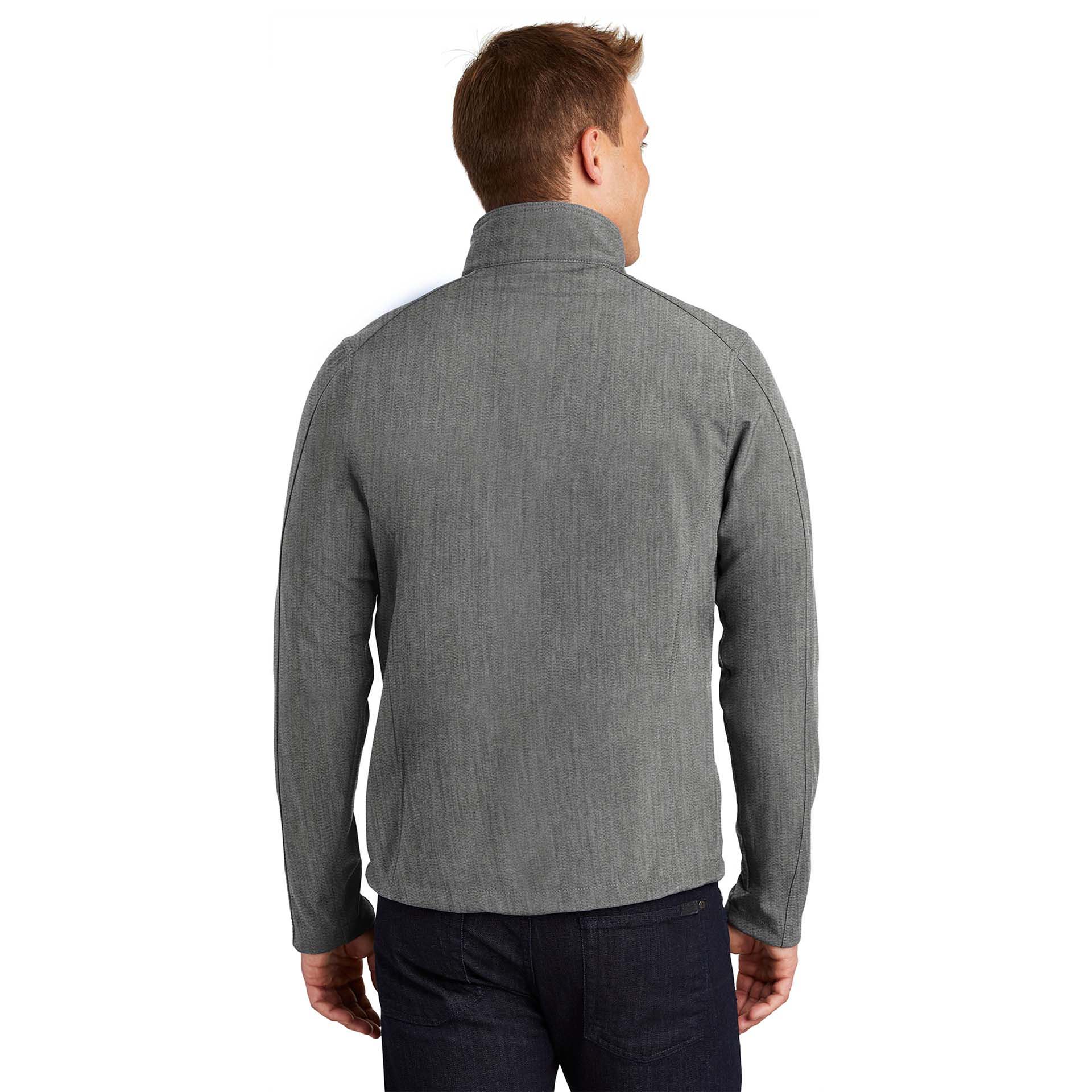 Port Authority J317 Core Soft Shell Jacket - Pearl Grey Heather | Full ...