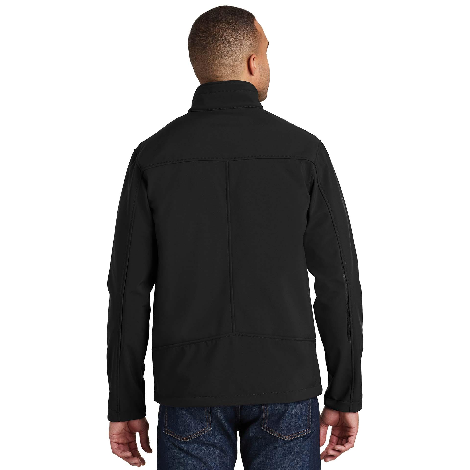 Port Authority J324 Welded Soft Shell Jacket - Black | Full Source