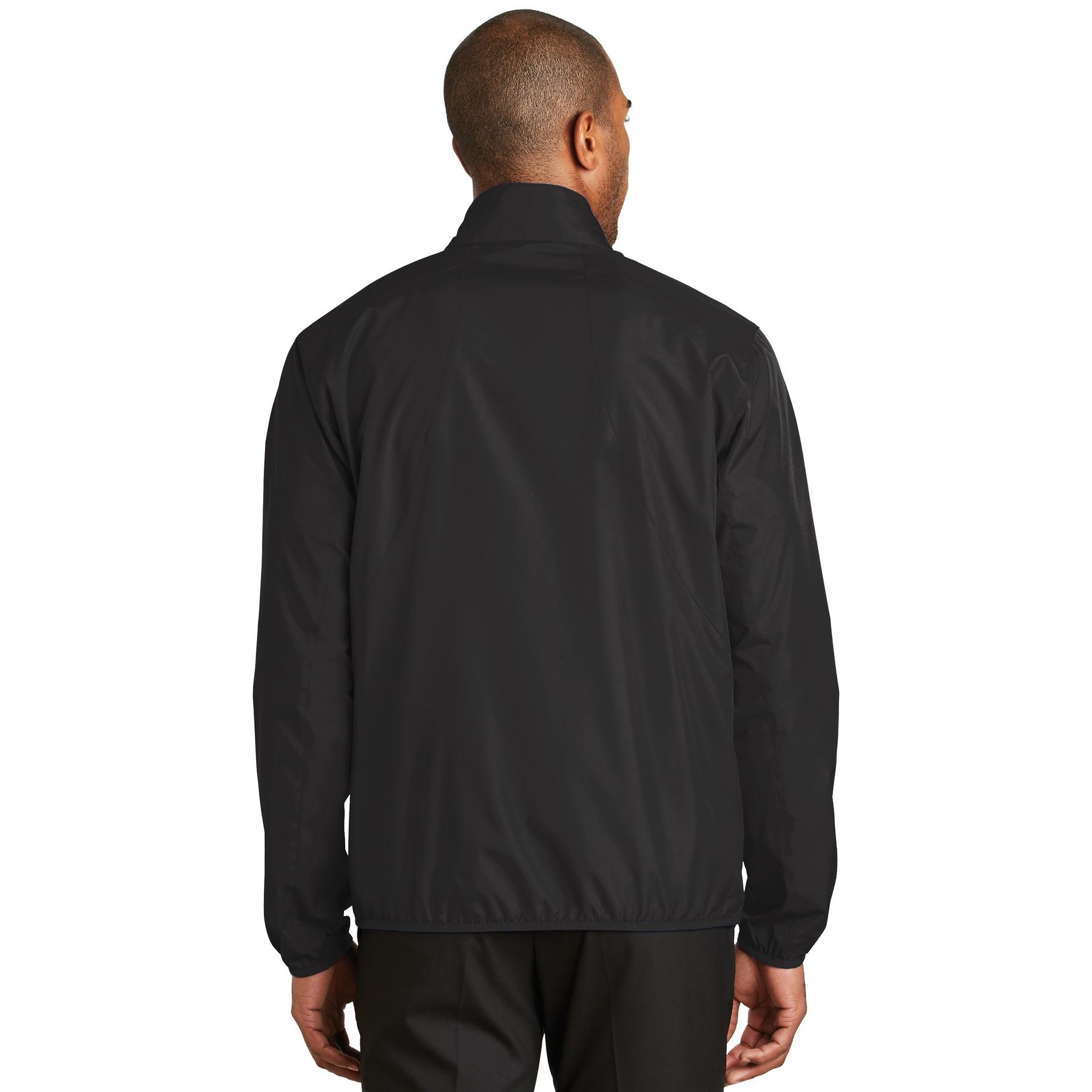 Port Authority J344 Zephyr Full-Zip Jacket - Black | Full Source
