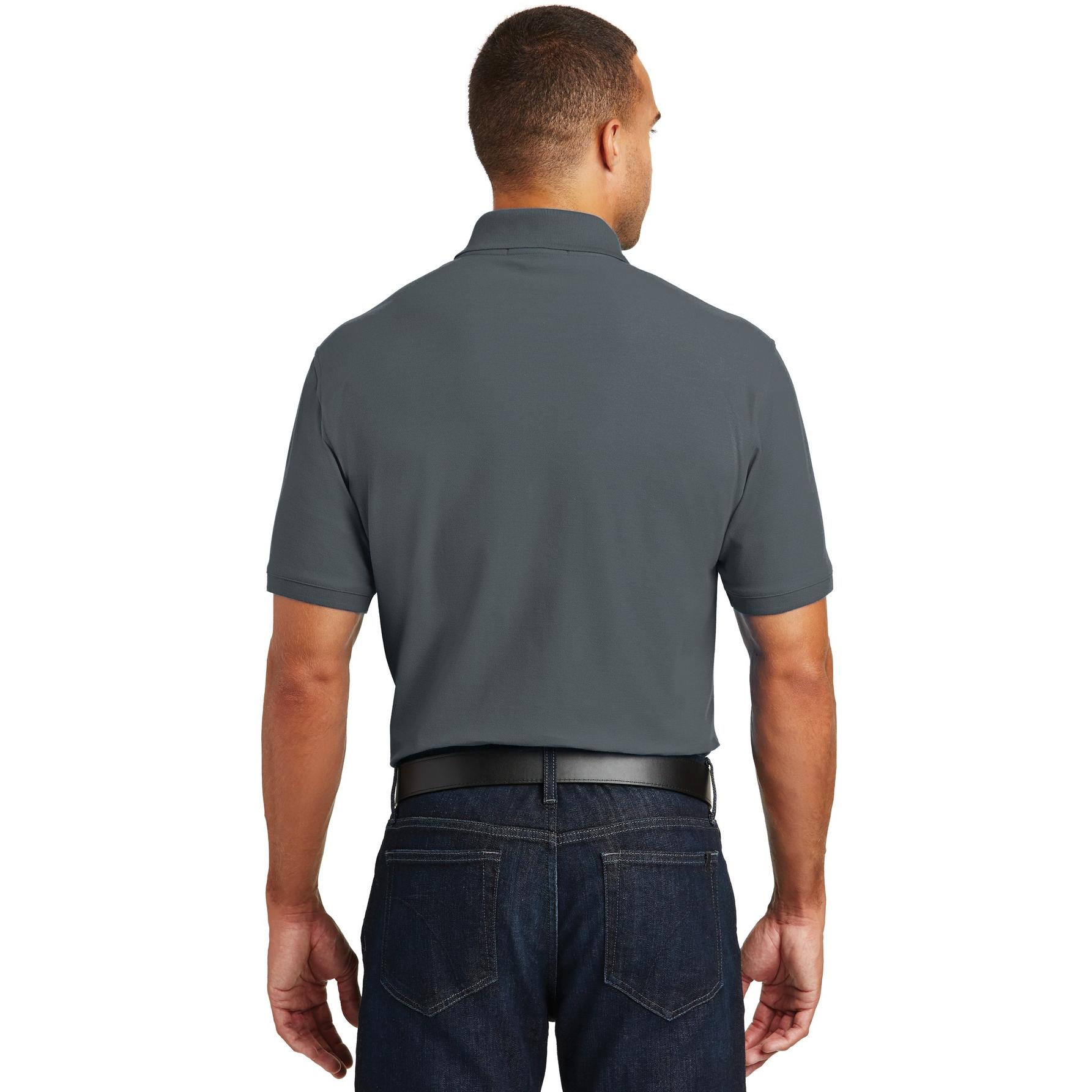 Port Authority K100 Core Classic Pique Polo - Graphite | Full Source