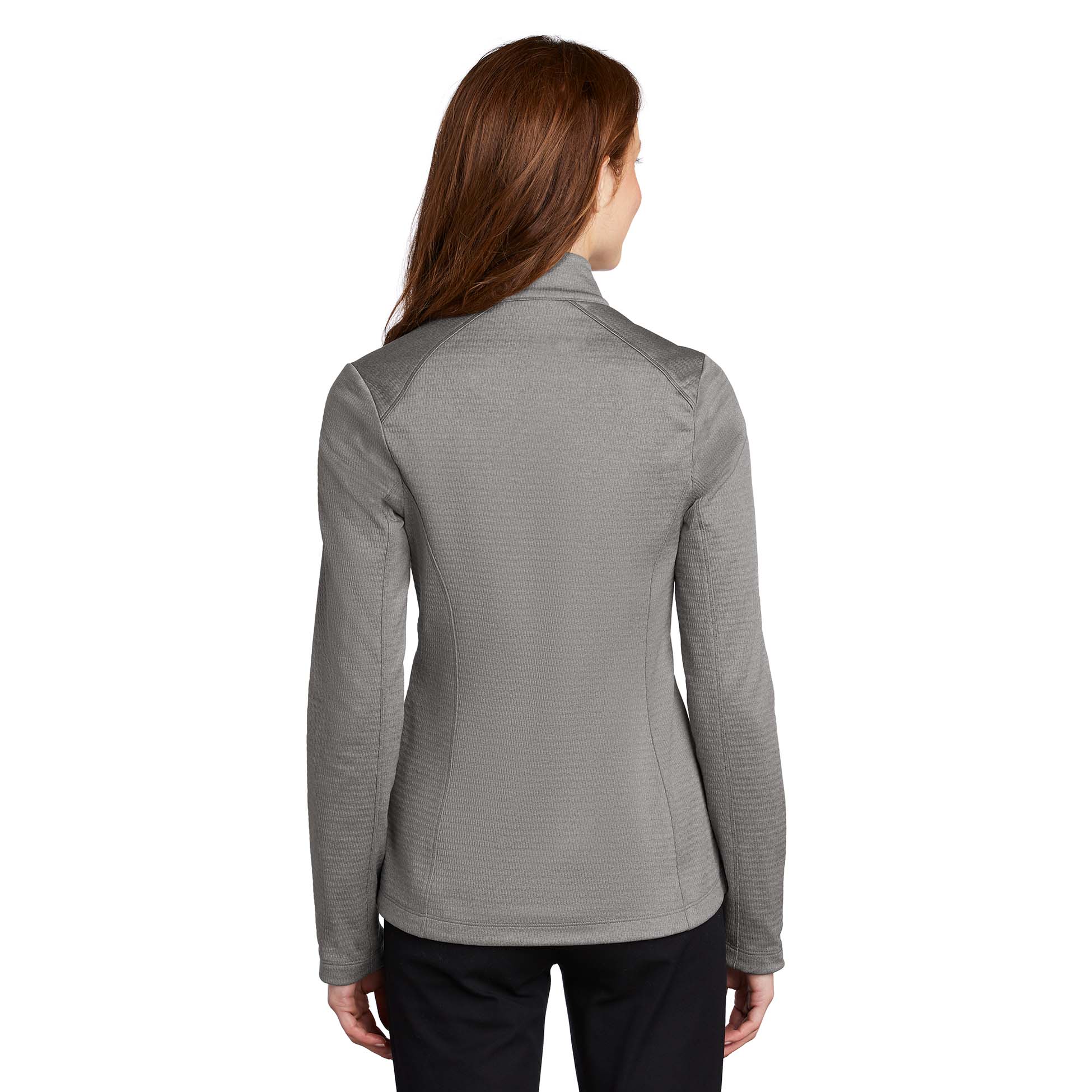 Port Authority L249 Ladies Diamond Heather Fleece Jacket - Gusty Grey ...